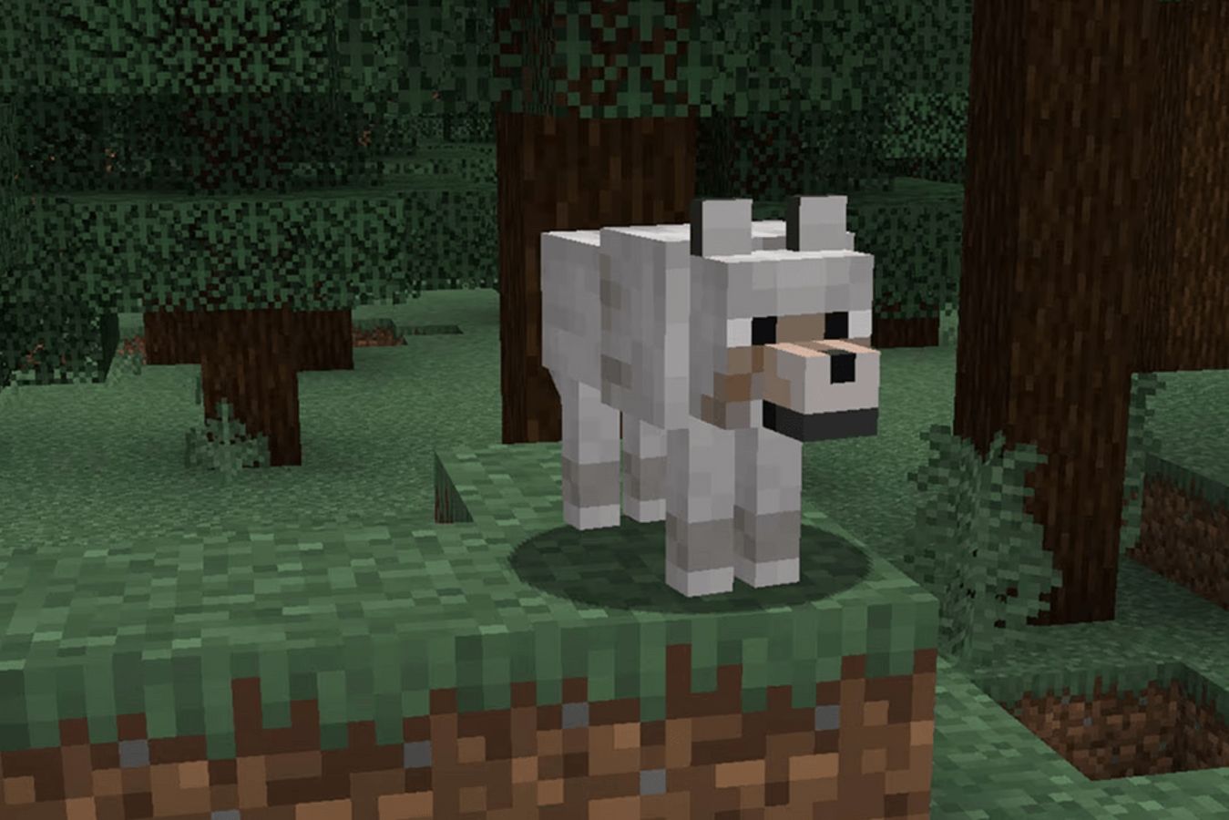 Minecraft Wolfsgesichter