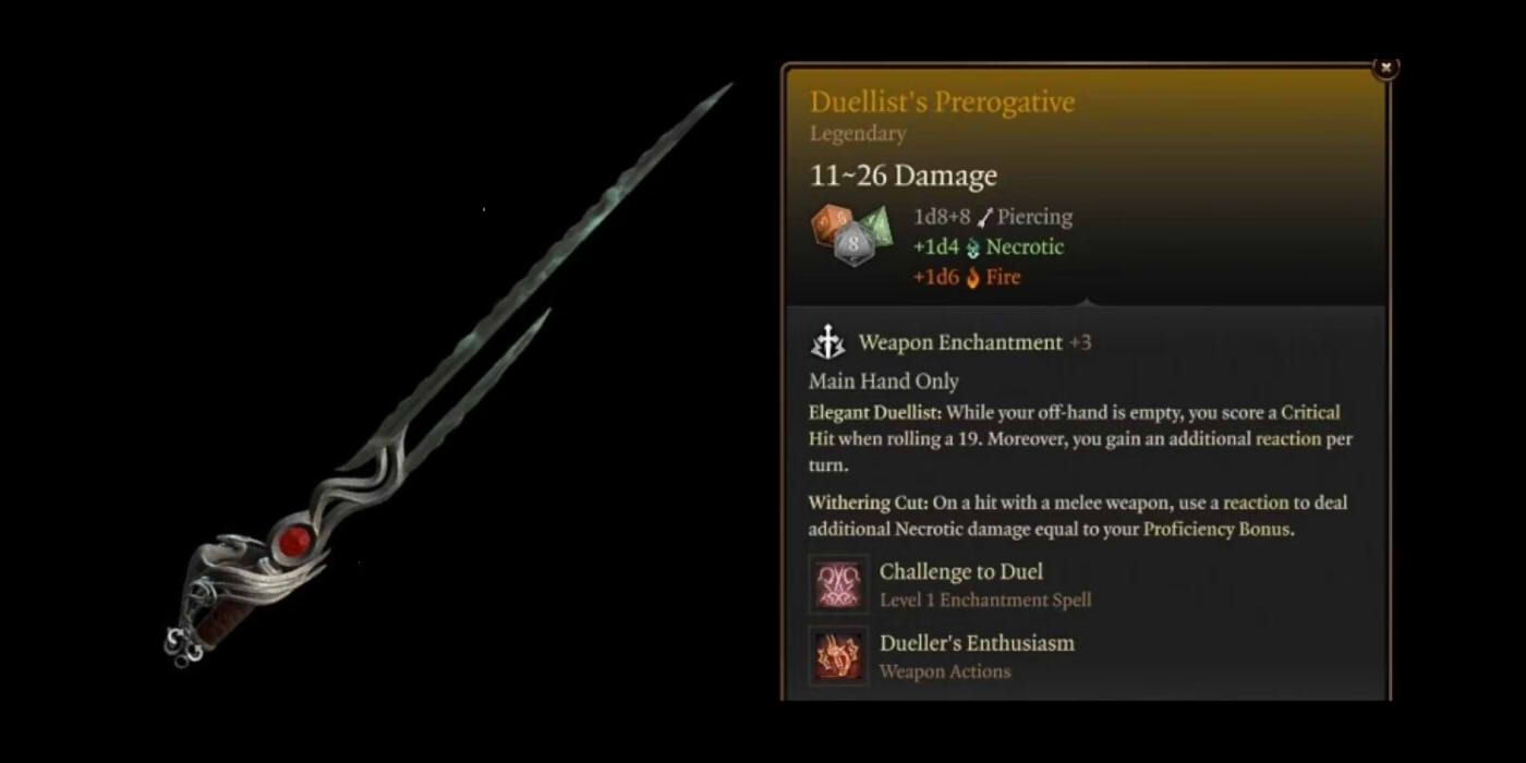 Best Weapon Types In Baldur's Gate 3