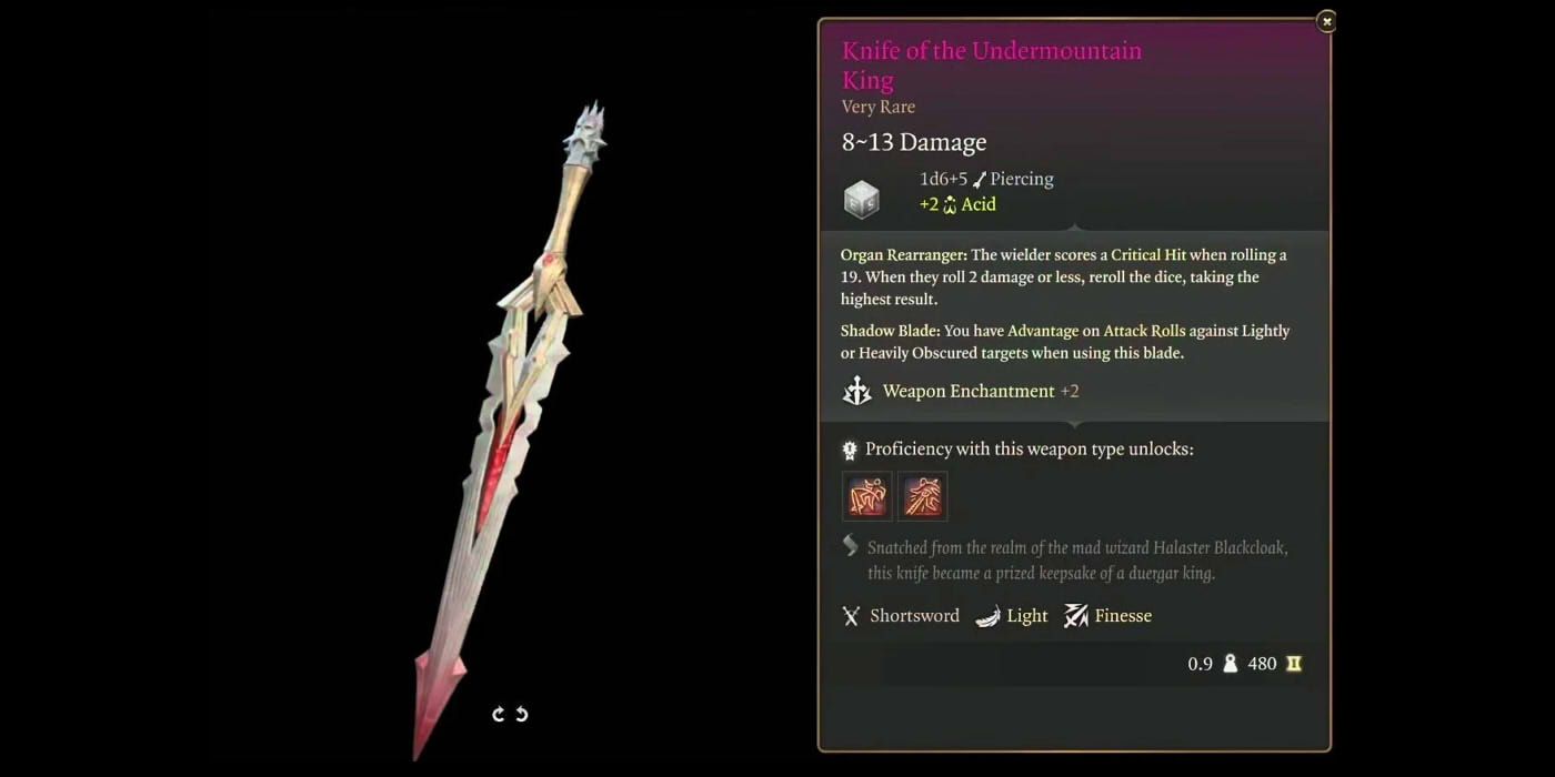 Best Weapon Types In Baldur's Gate 3