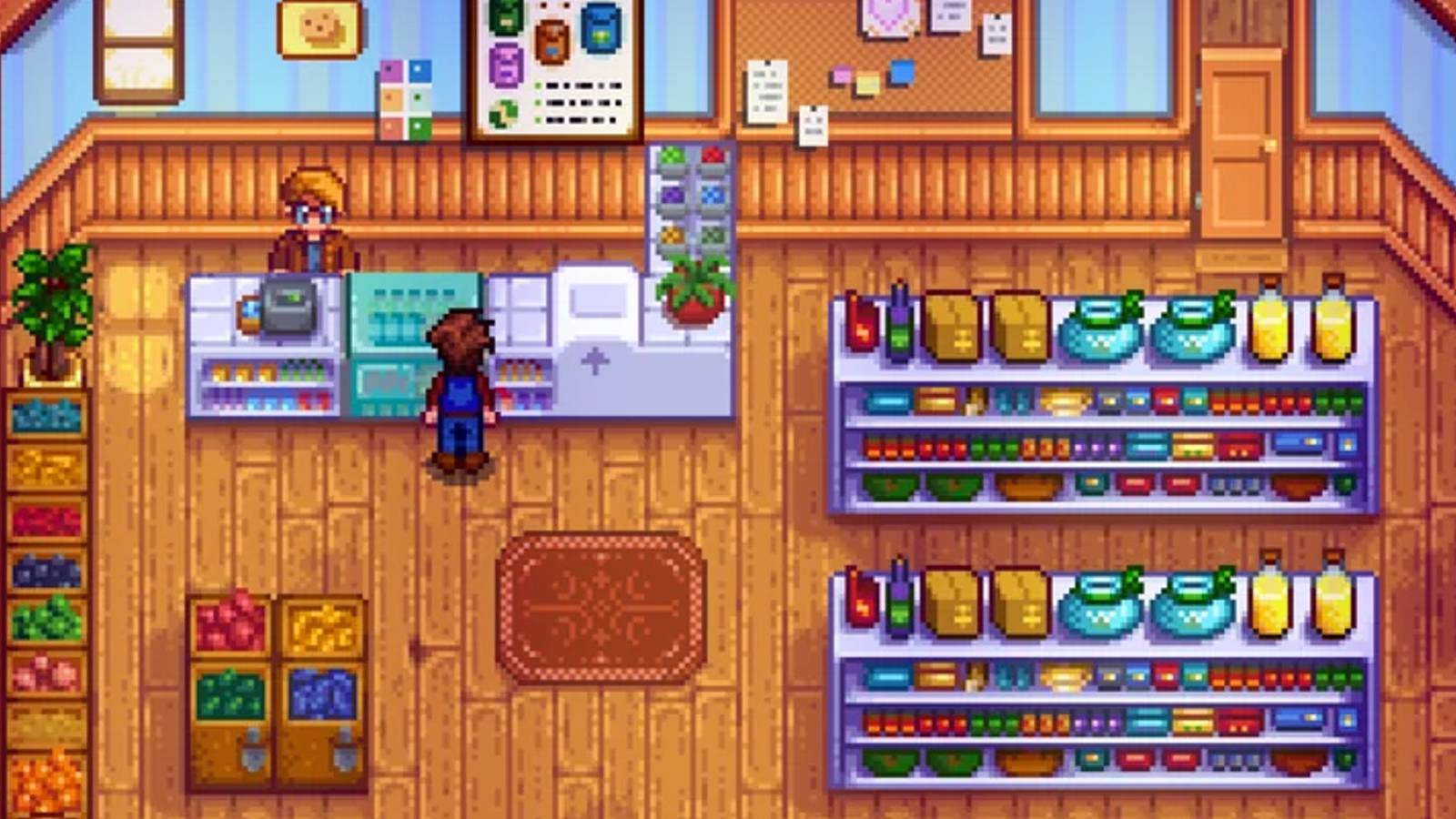 Stardew Valley Player Vandalizes Pierre's Shop With Joja Items