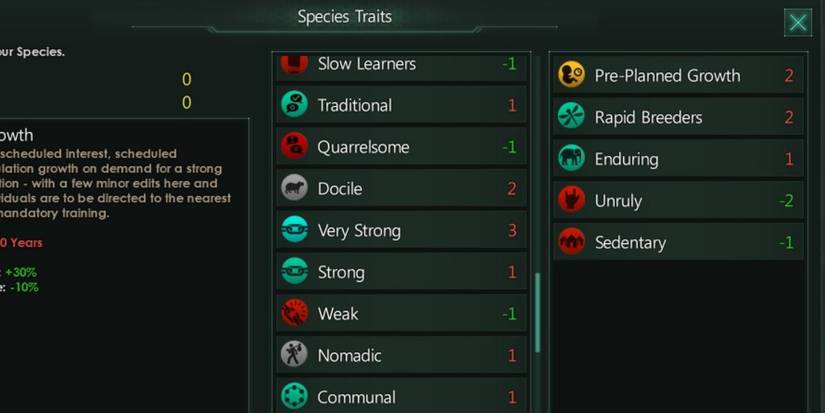 Best Traits Combinations In Stellaris Best Traits Combinations In Stellaris