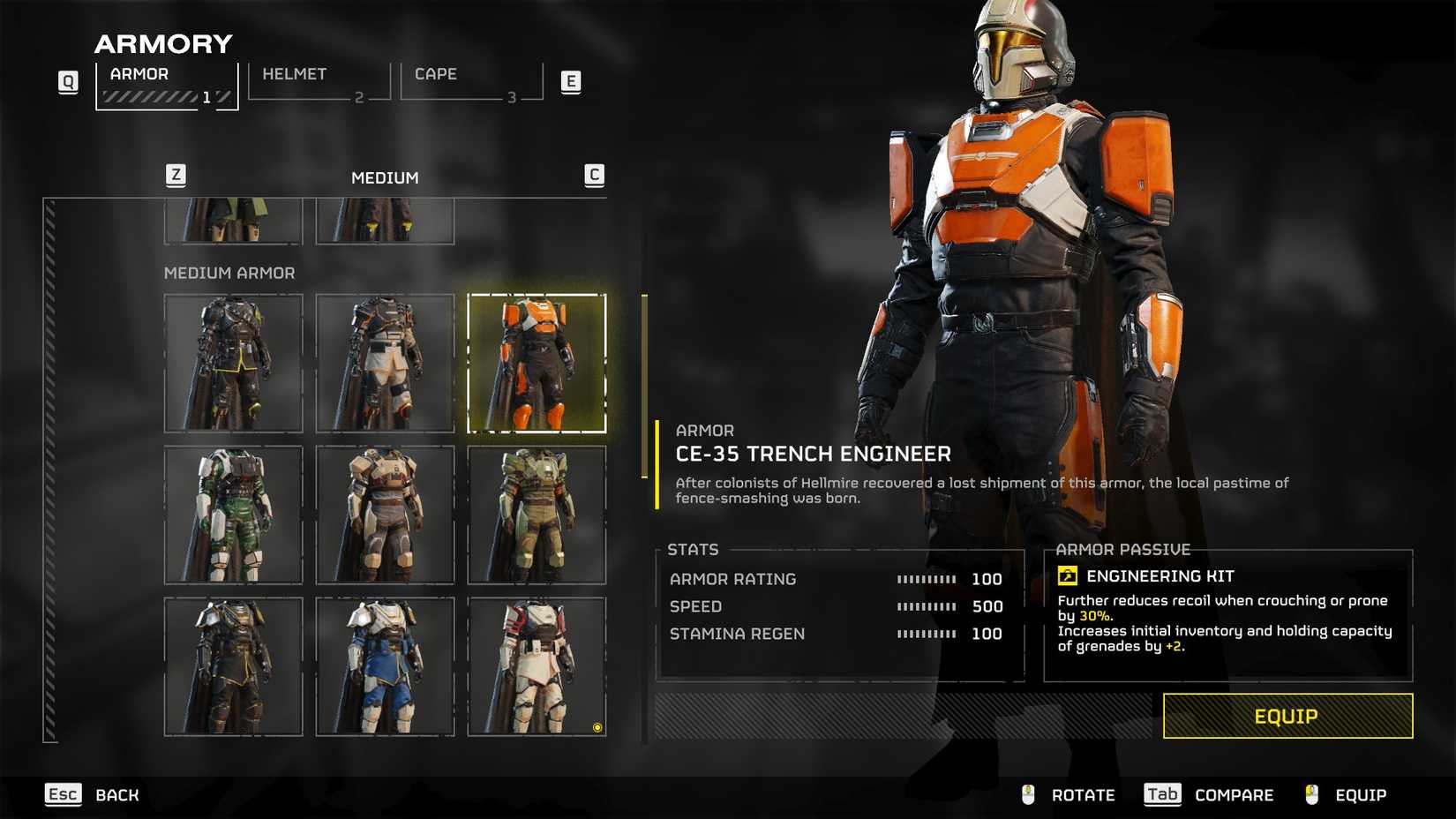 Helldivers 2: Best Armor Perks, Ranked