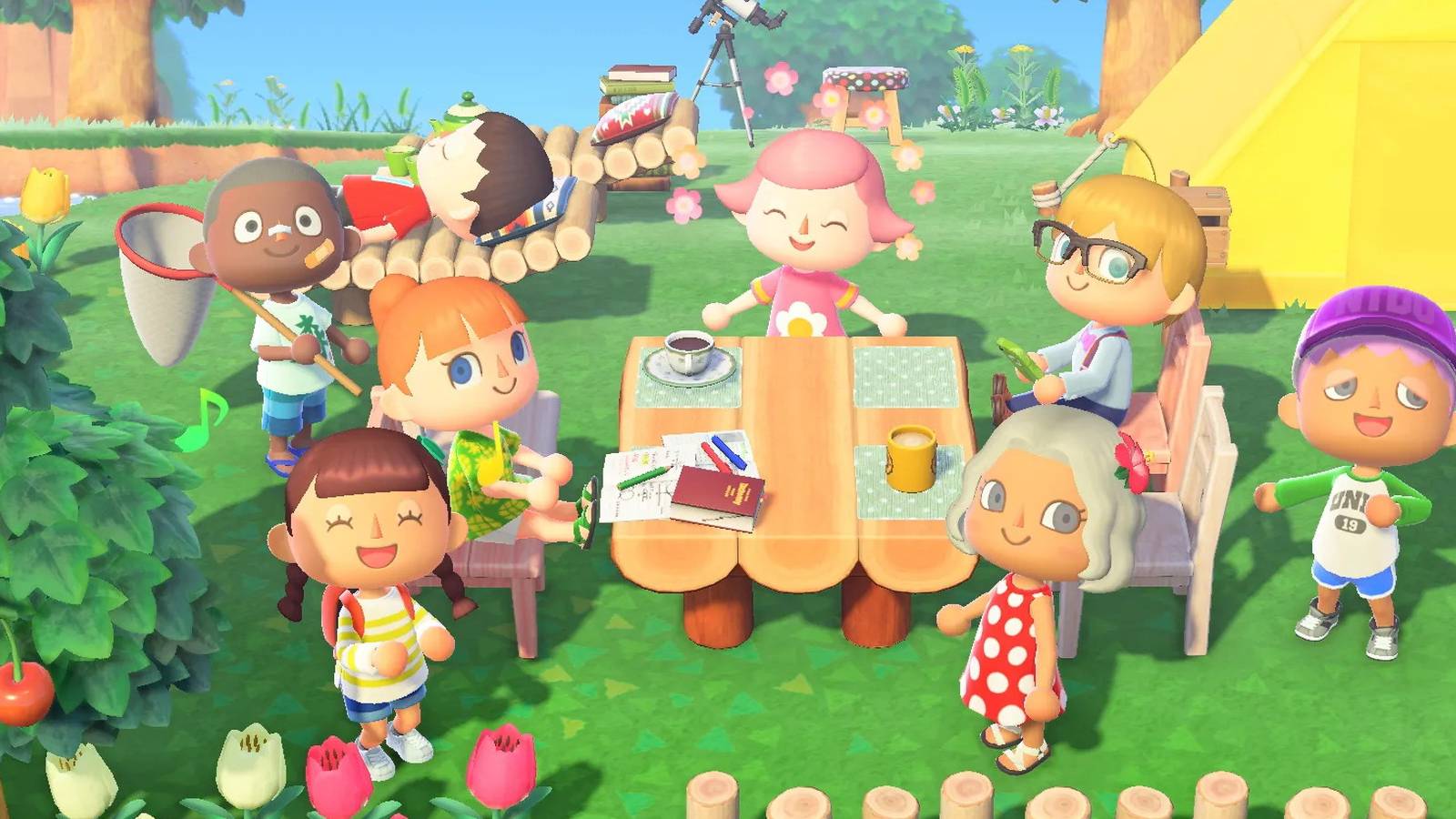 Animal Crossing Fan Shows Off Incredible Gardens Built Using DS Shells