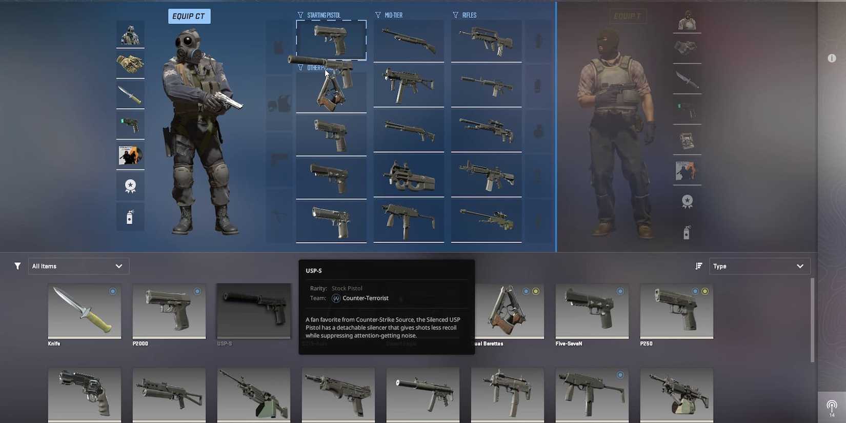 Best Counter-Strike 2 Loadouts for Competitive Play