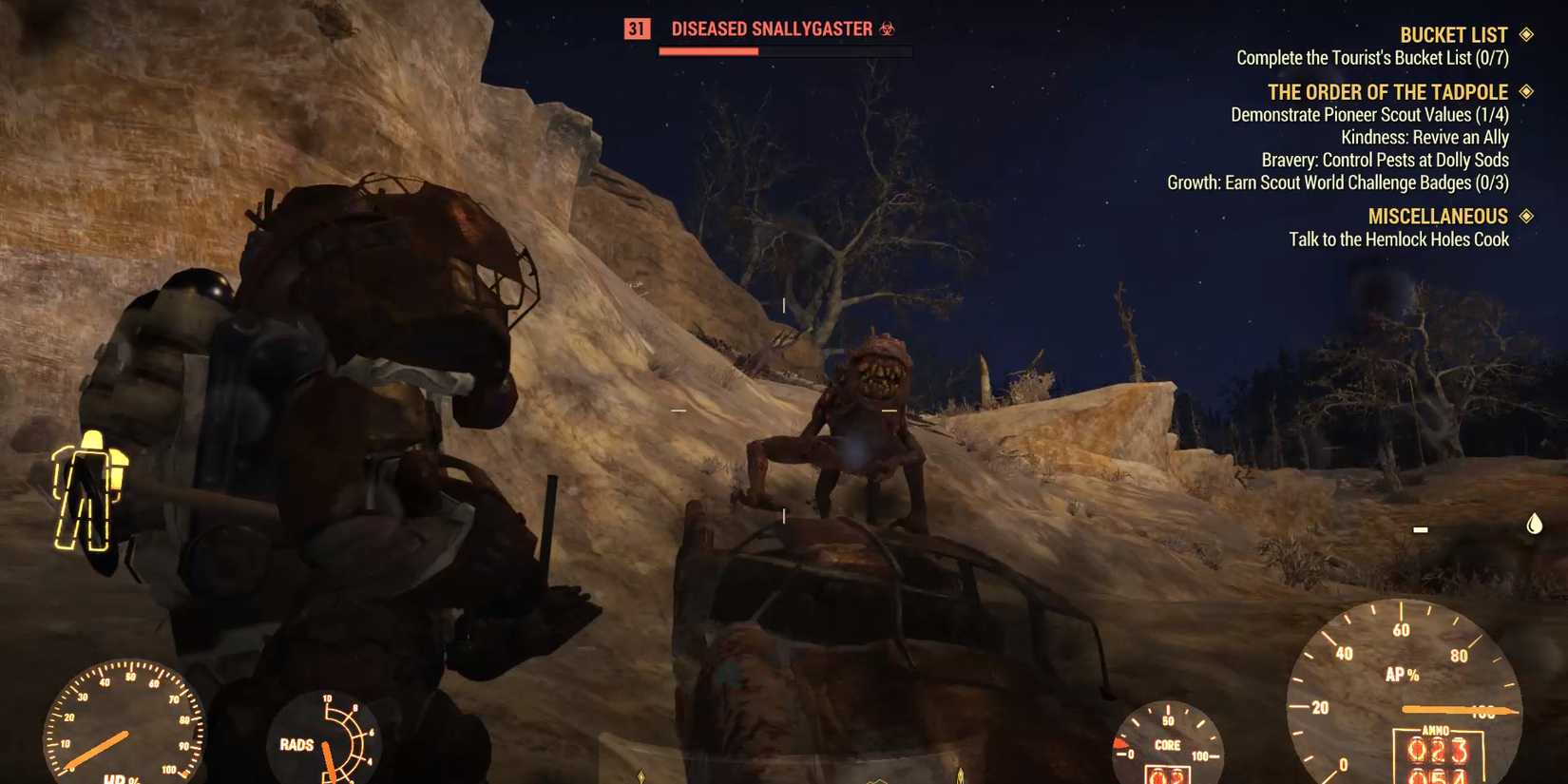 Fallout 76: Snallygaster Locations