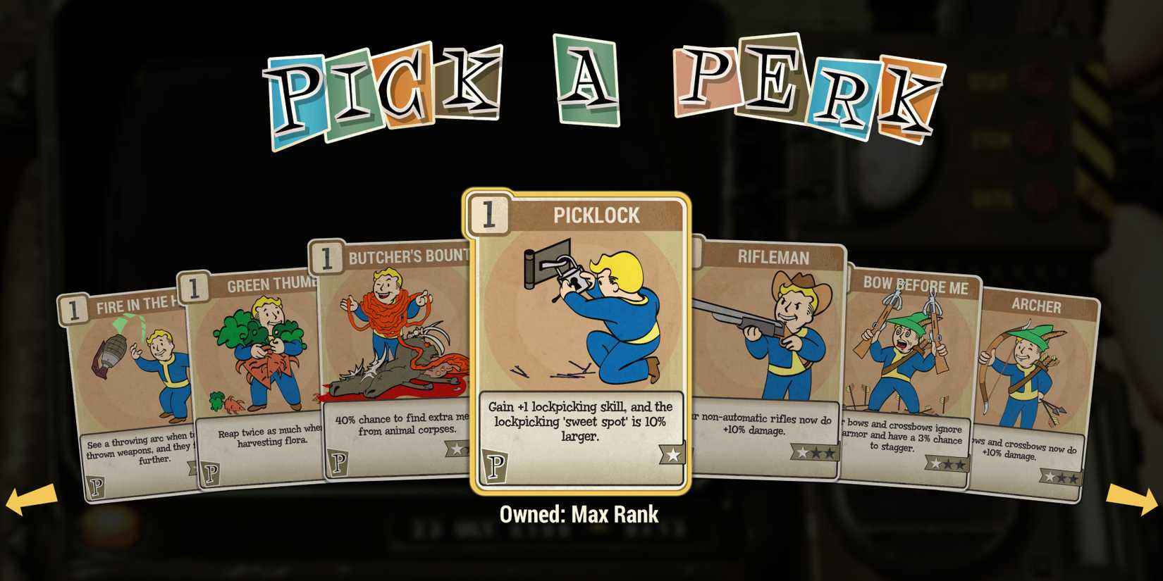 How to Upgrade Lockpicking Skill in Fallout 76