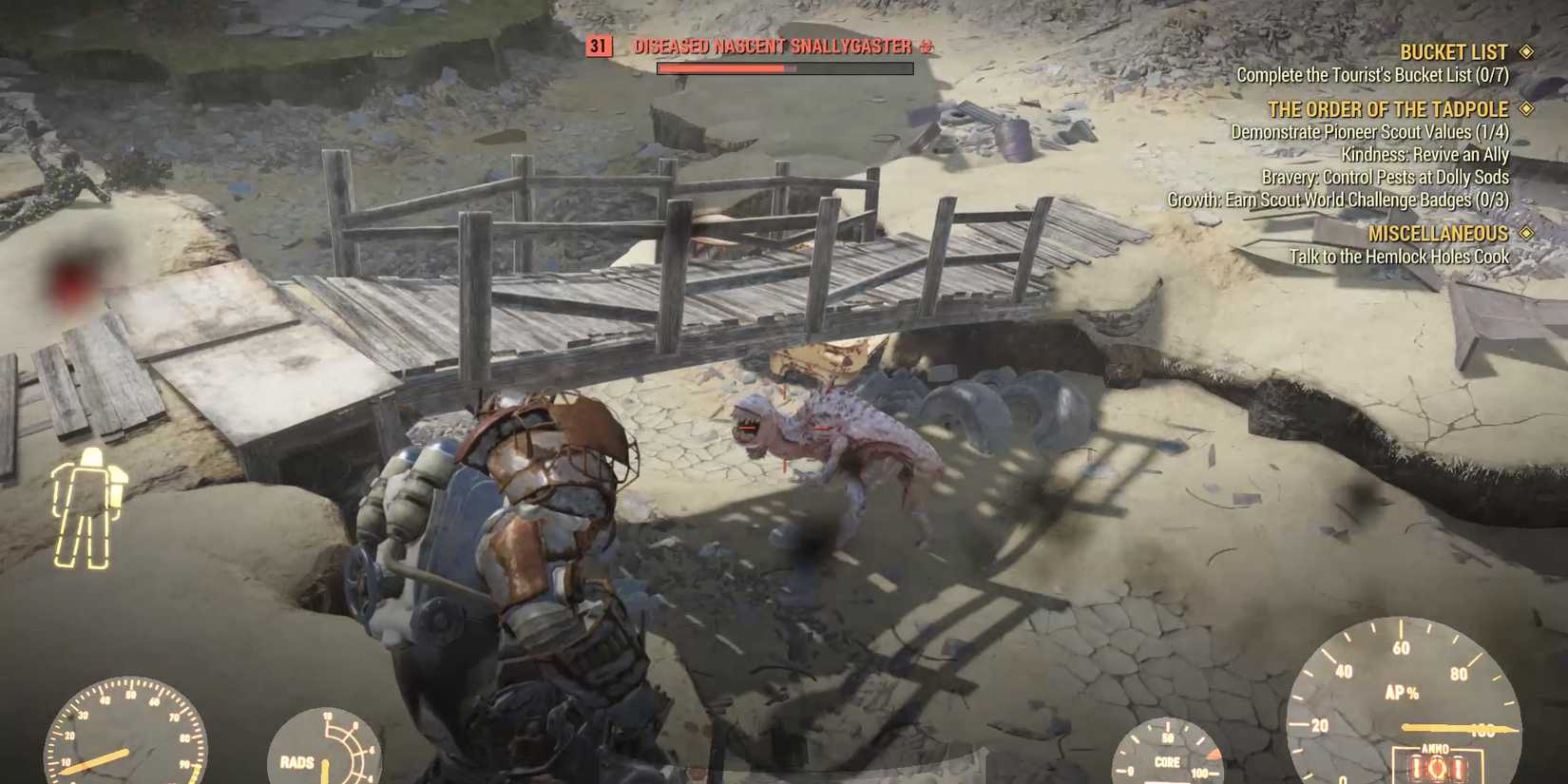 Fallout 76: Snallygaster Locations