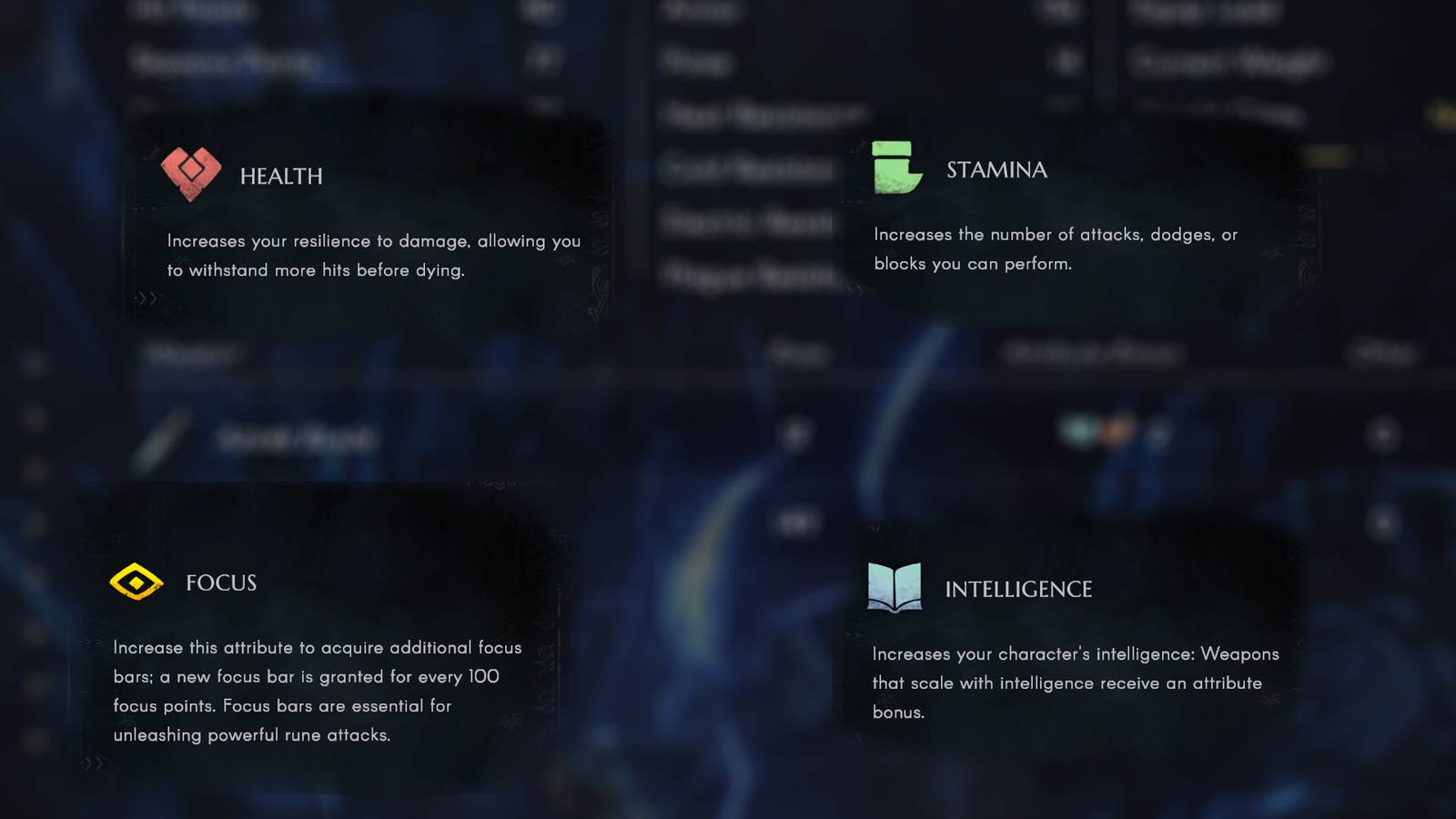 No Rest For The Wicked: Every Stat, Explained