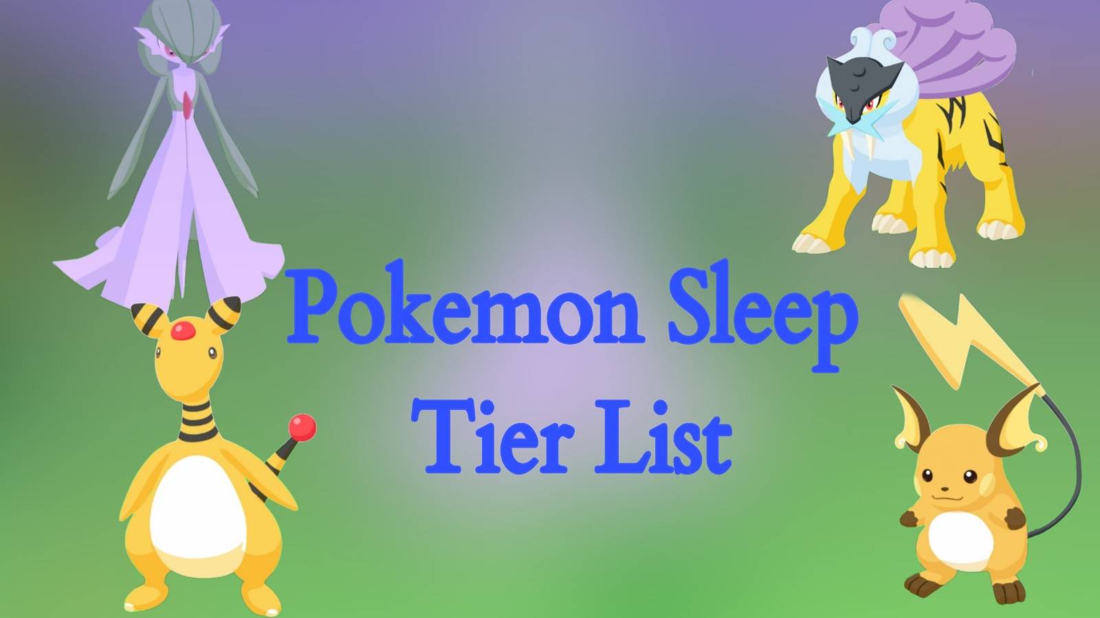 Pokemon Sleep Tier List