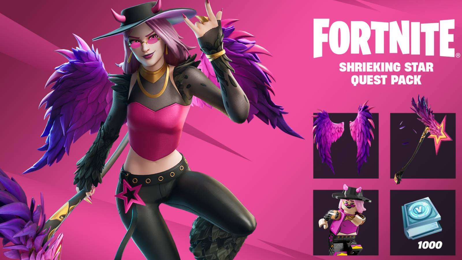 How to Unlock V-Bucks With the Harpy Haze Quest Pack