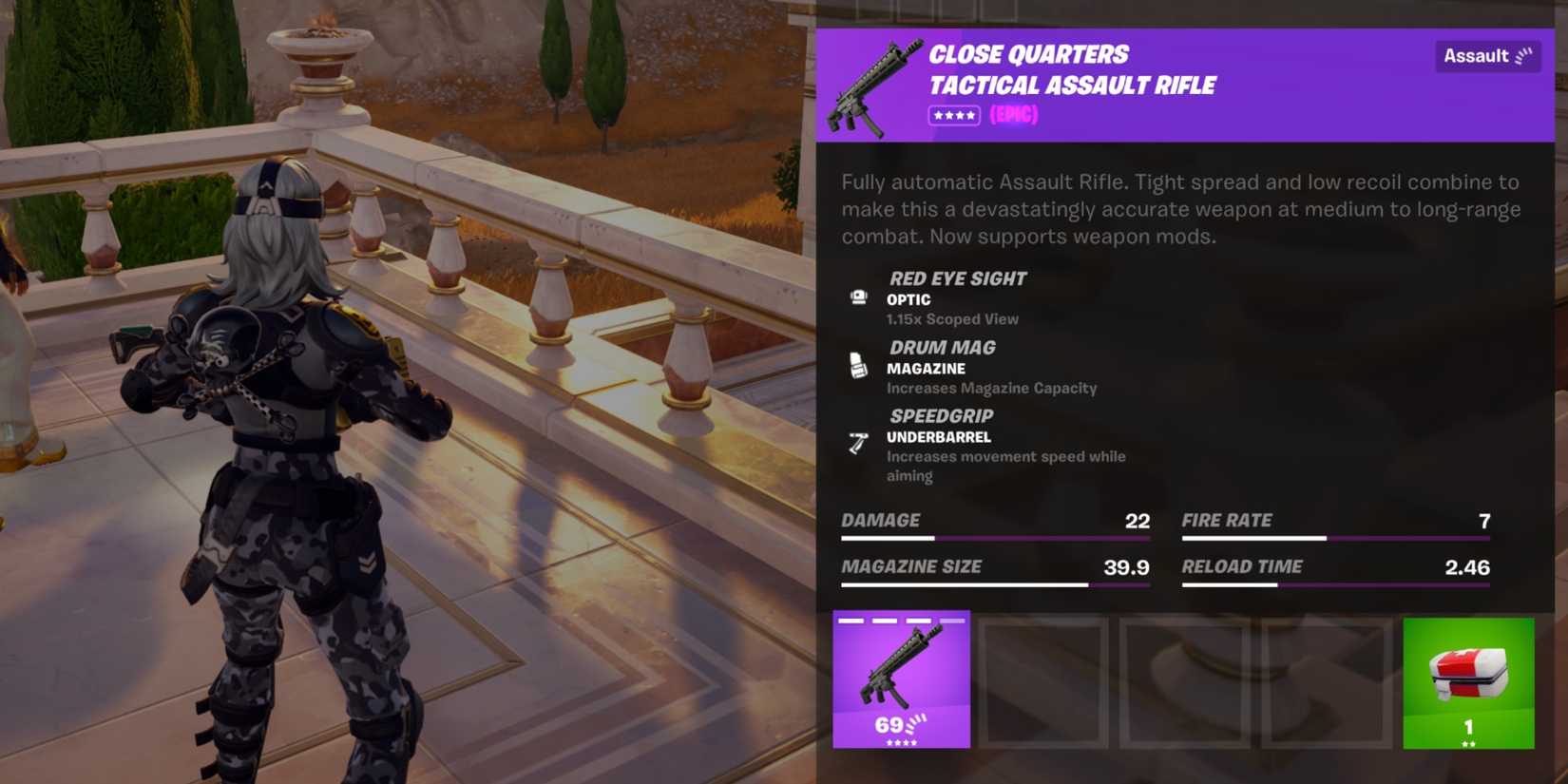 How to Get the Tactical AR in Fortnite