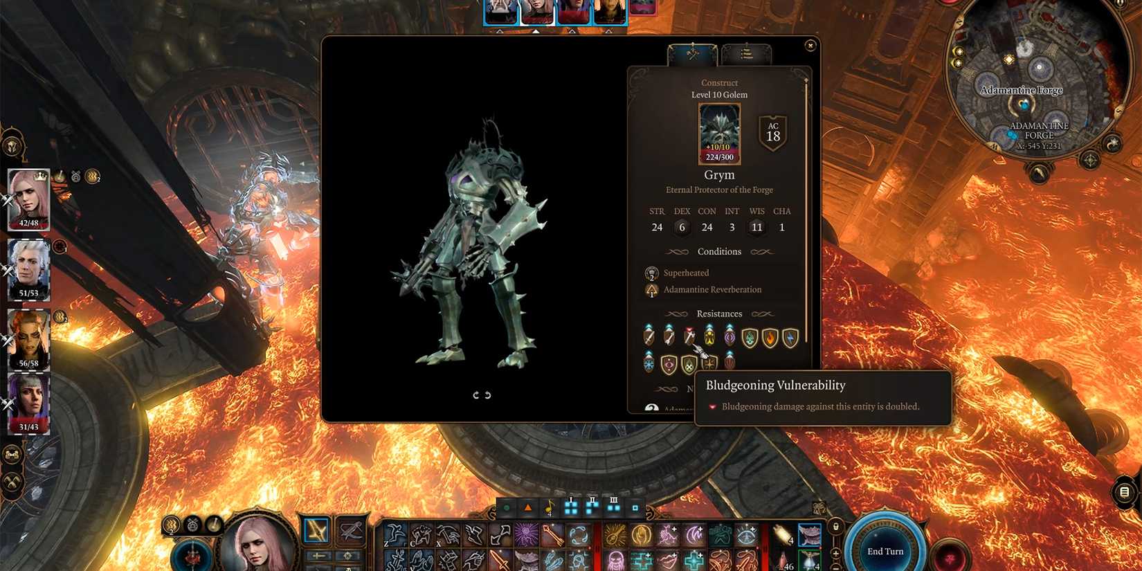 Baldur's Gate 3: The Adamantine Forge (Grym) Boss Guide