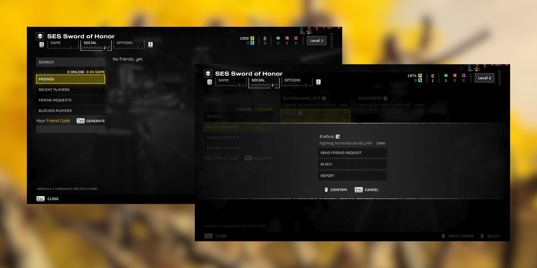 How To Report Players in Helldivers 2
