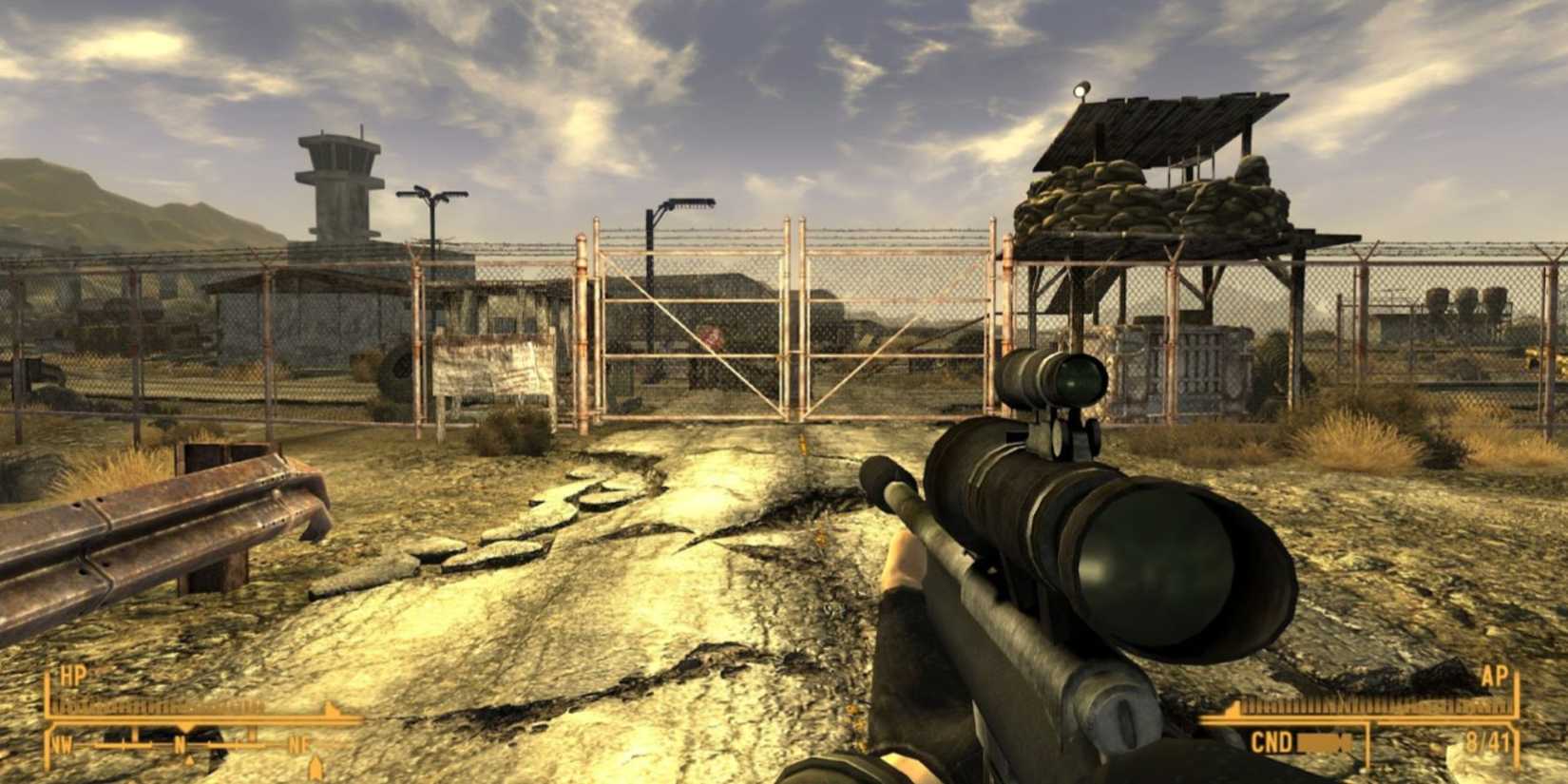 Fallout: New Vegas - How to Get into Nellis Air Force Base