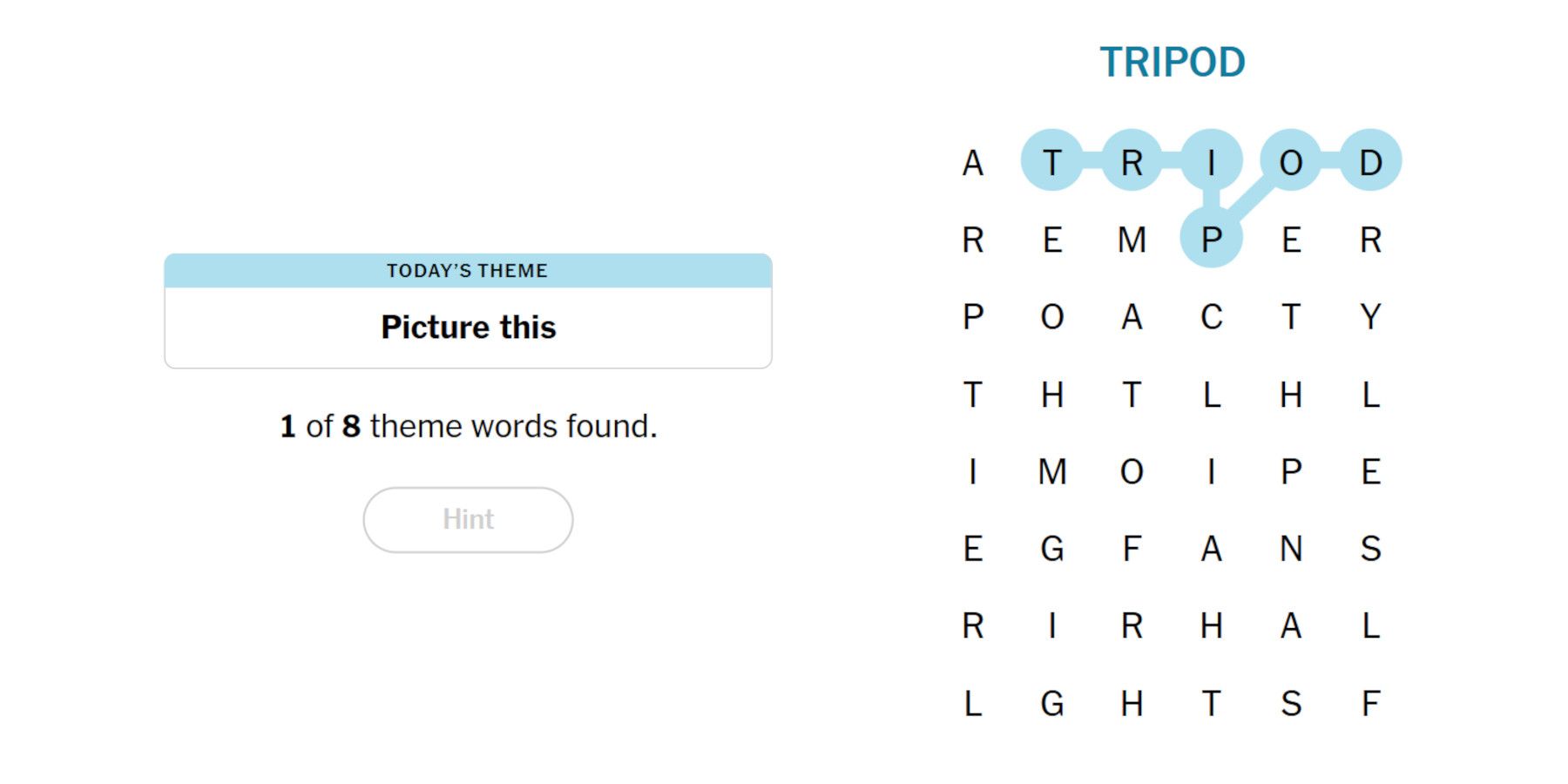 New York Times Strands Hints and Answers for April 6, 2024