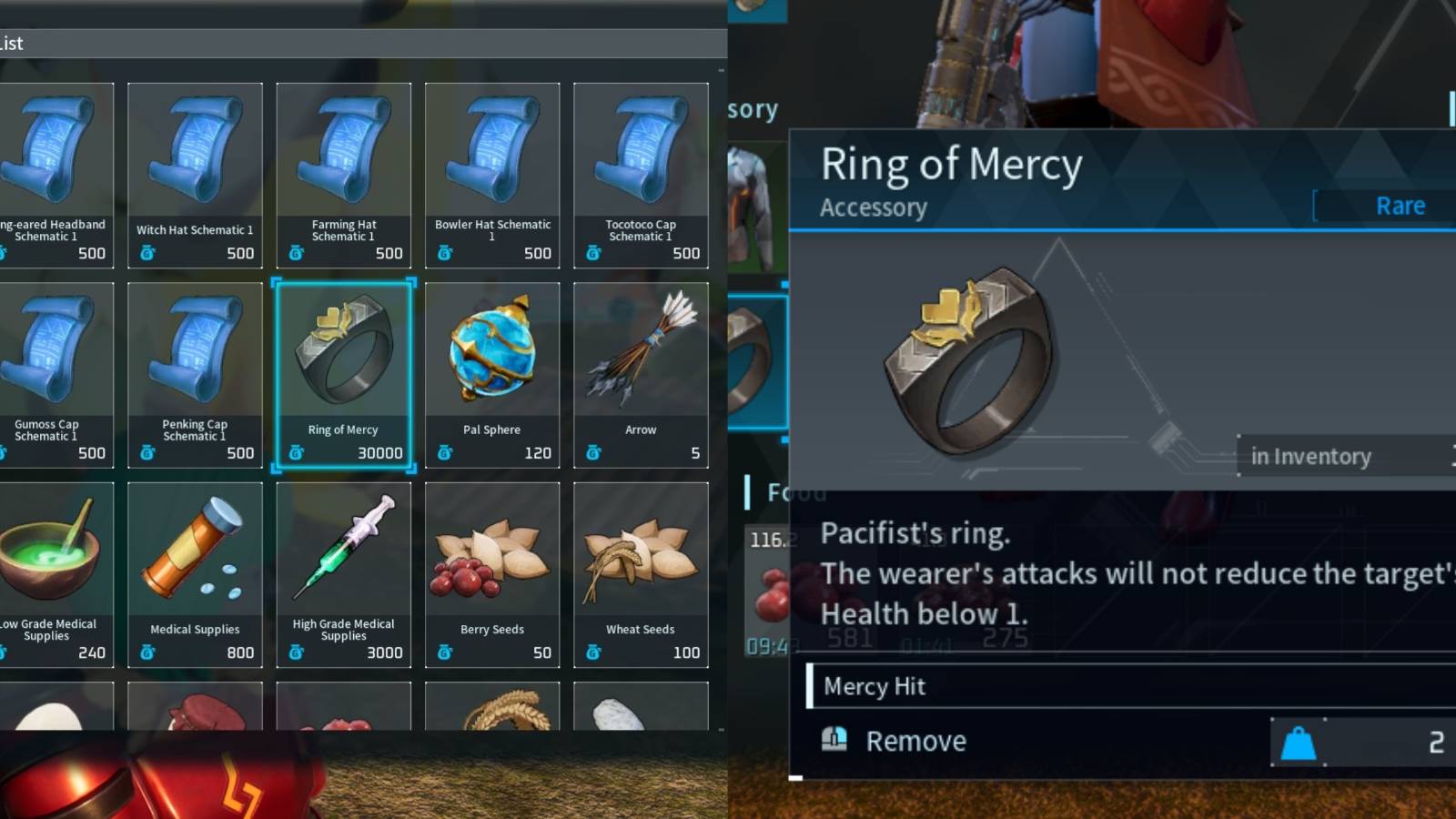 How To Unlock The Ring of Mercy in Palworld