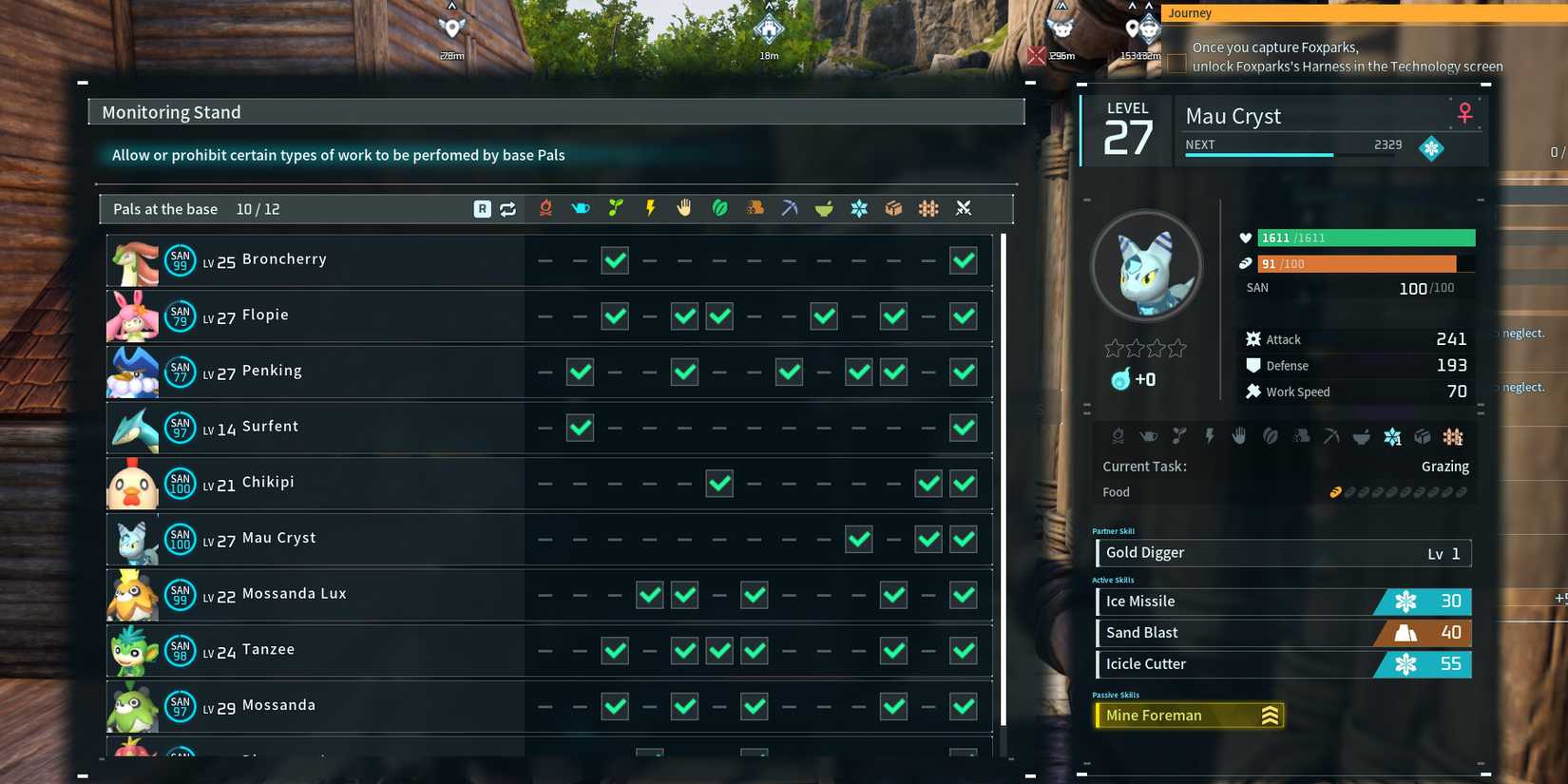How To Cancel Breaks & Disallow Certain Work For Pals In Palworld