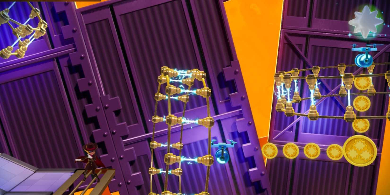 Princess Peach: Showtime - Sparkle Gem Locations in The Dark Prison ...