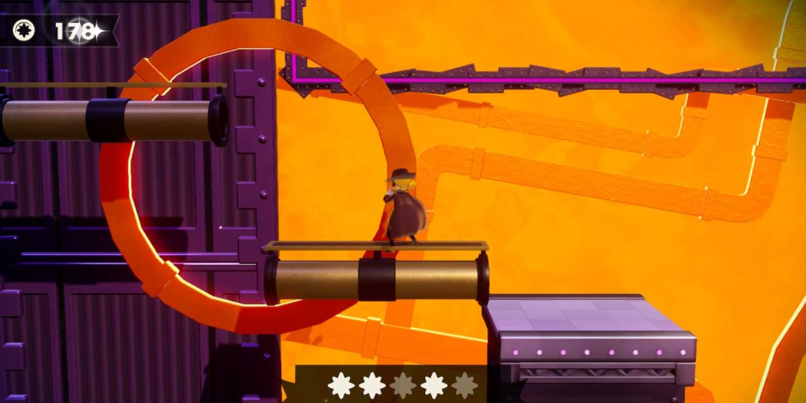 Princess Peach: Showtime - Sparkle Gem Locations in The Dark Prison ...