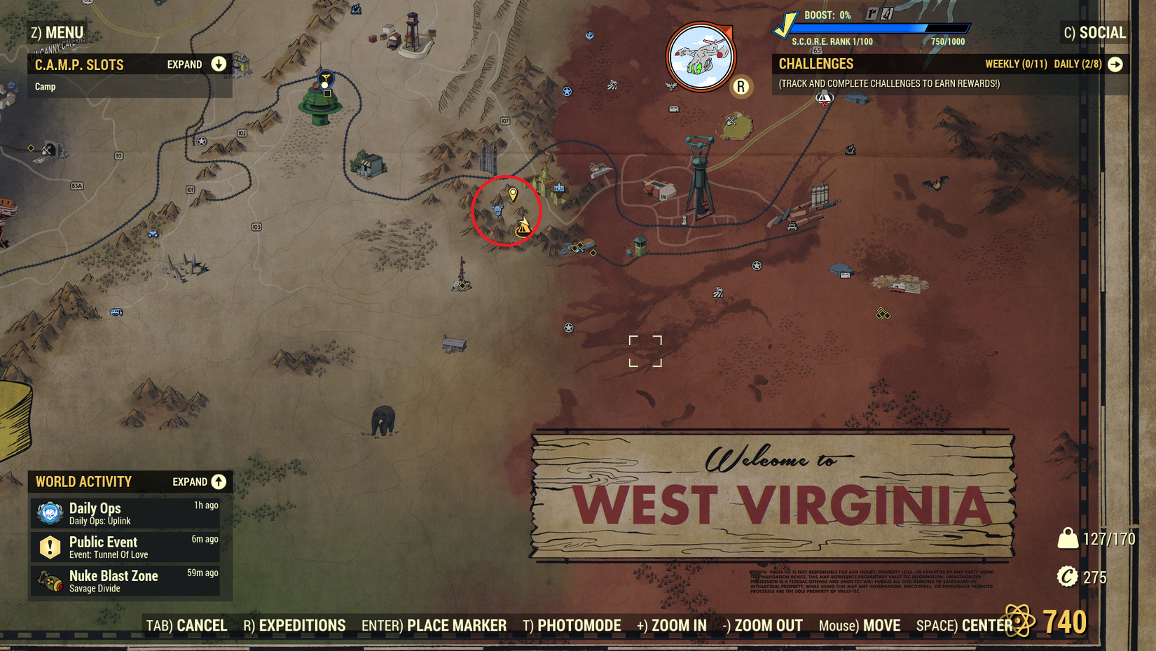 Fallout 76: Best Lead Deposit Location