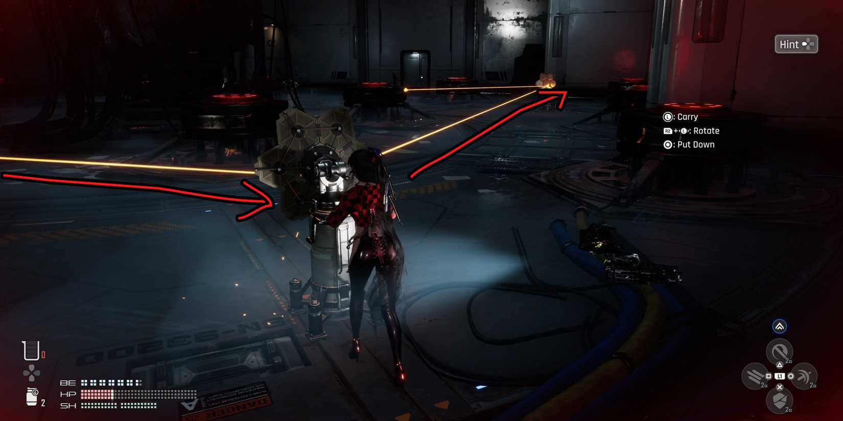 Stellar Blade: How To Move The Laser Reflectors To Overload The ...