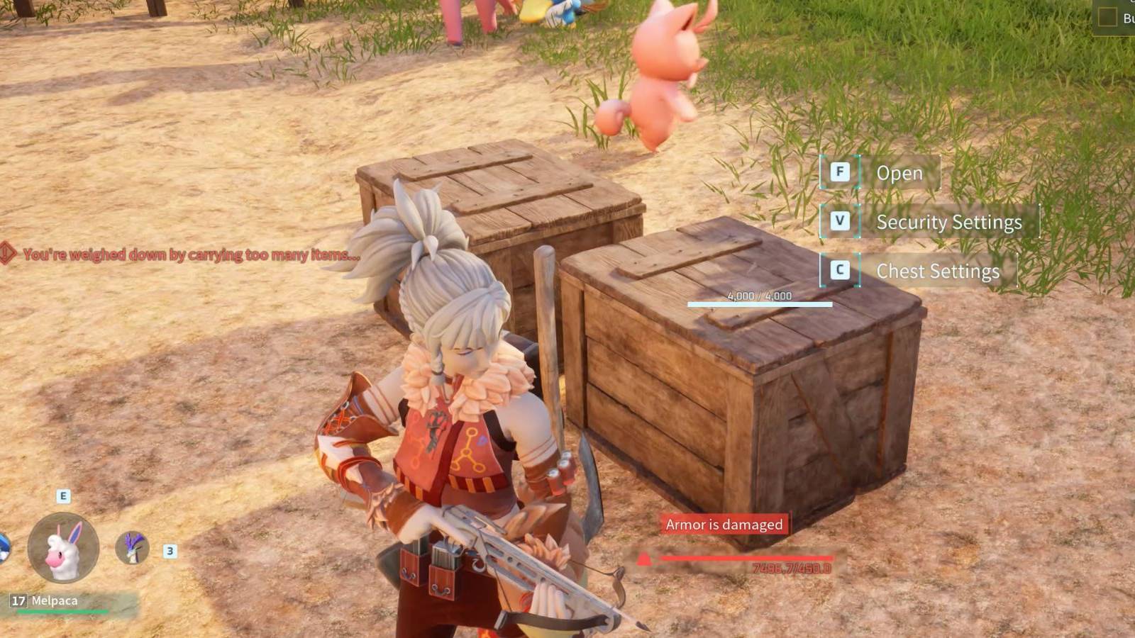 Palworld: How to Sort and Filter Storage