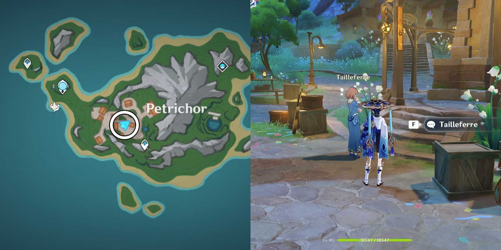 Genshin Impact: Tailleferre Music Score Location (The Flying Outlander ...