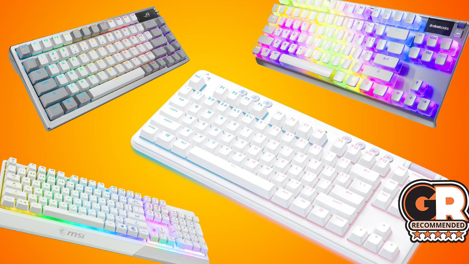 The Best White Gaming Keyboards in 2024
