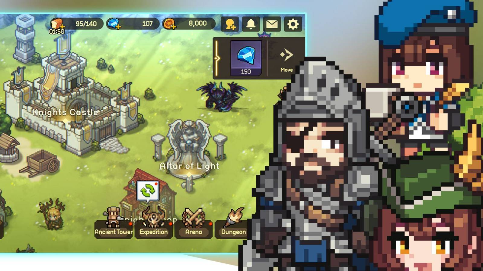 Unknown Knights Codes