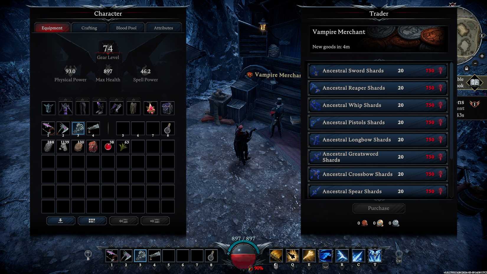 V Rising: Secrets of Gloomrot - How to Get Legendary Weapons