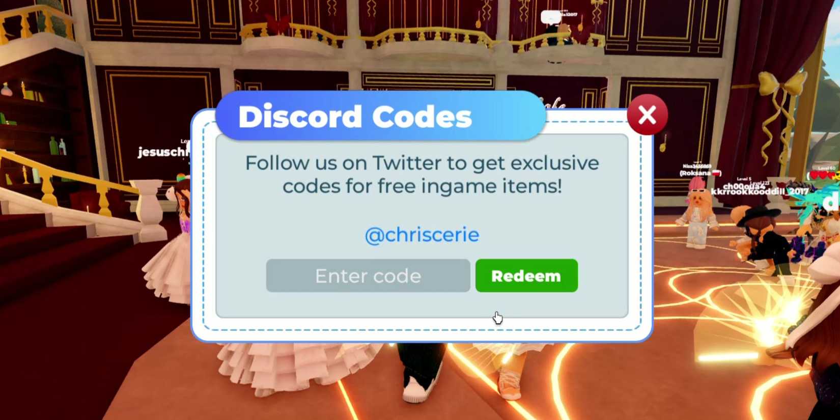 Roblox: Ballroom Dance Codes