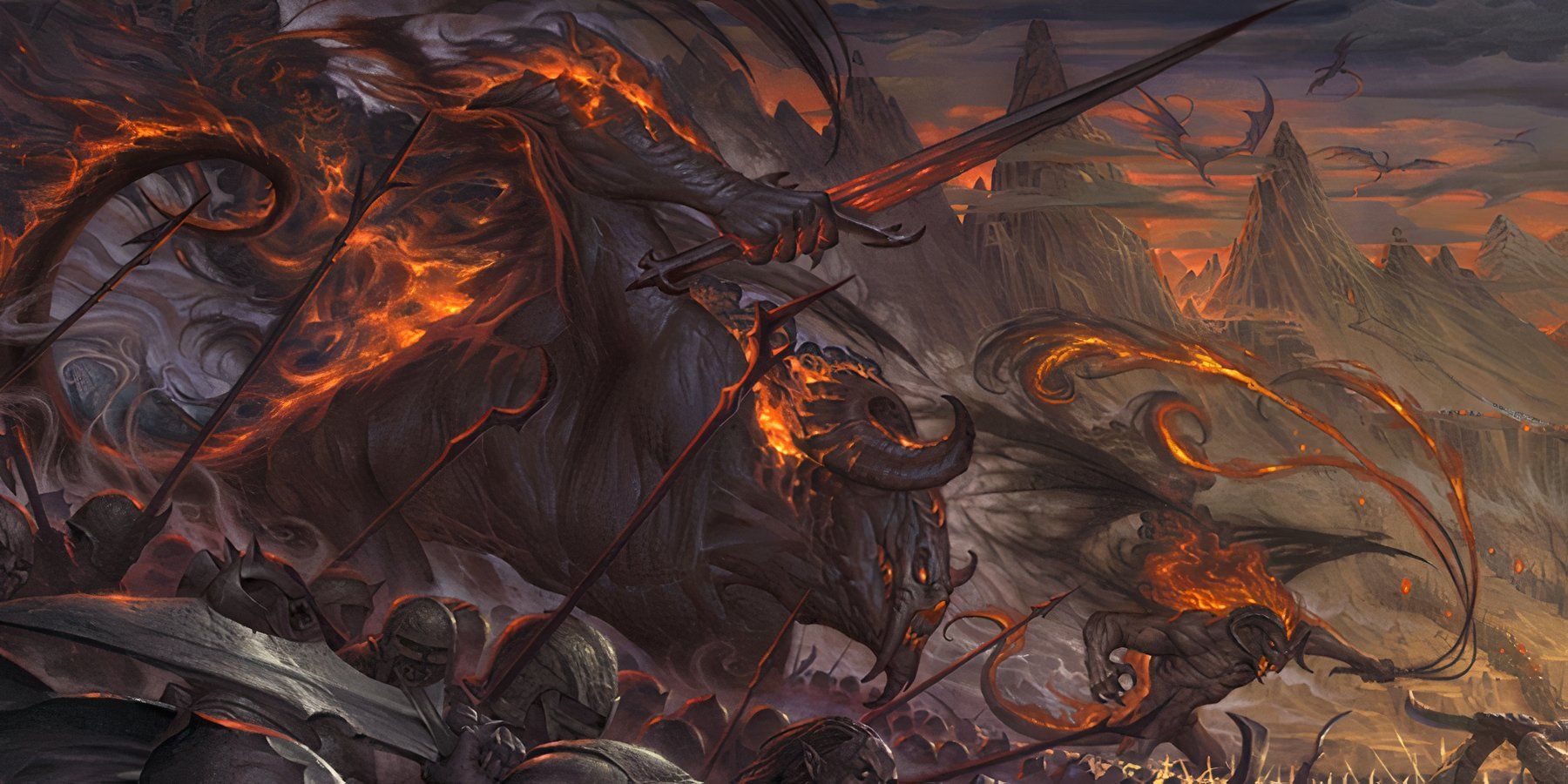 Balrog Van Morgoth Hall Of Beorn