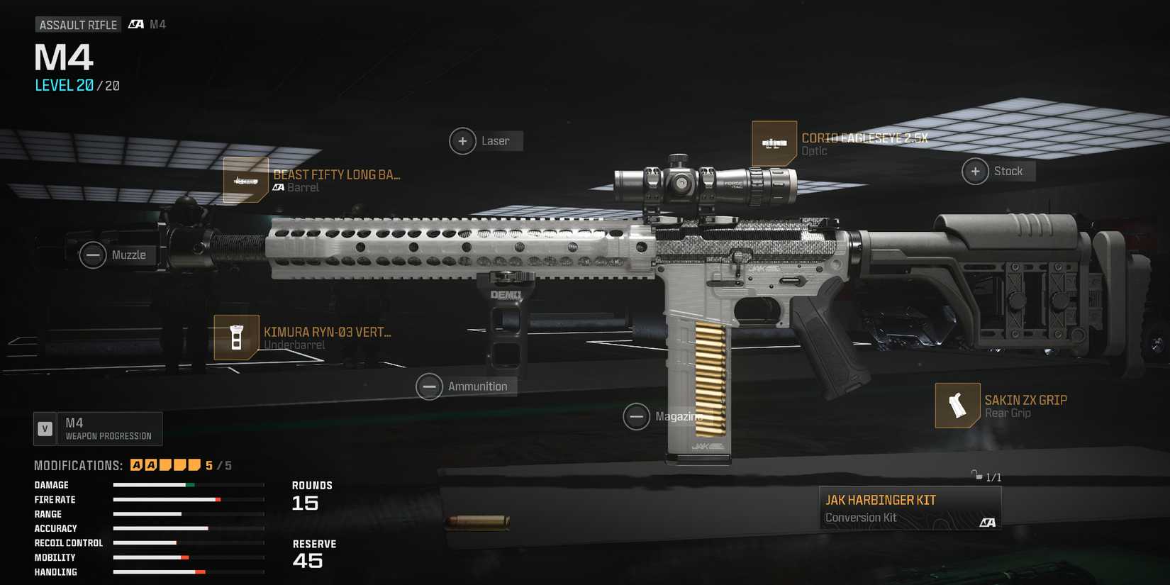 Best M4 JAK Harbinger Loadout in CoD MW3 & Warzone