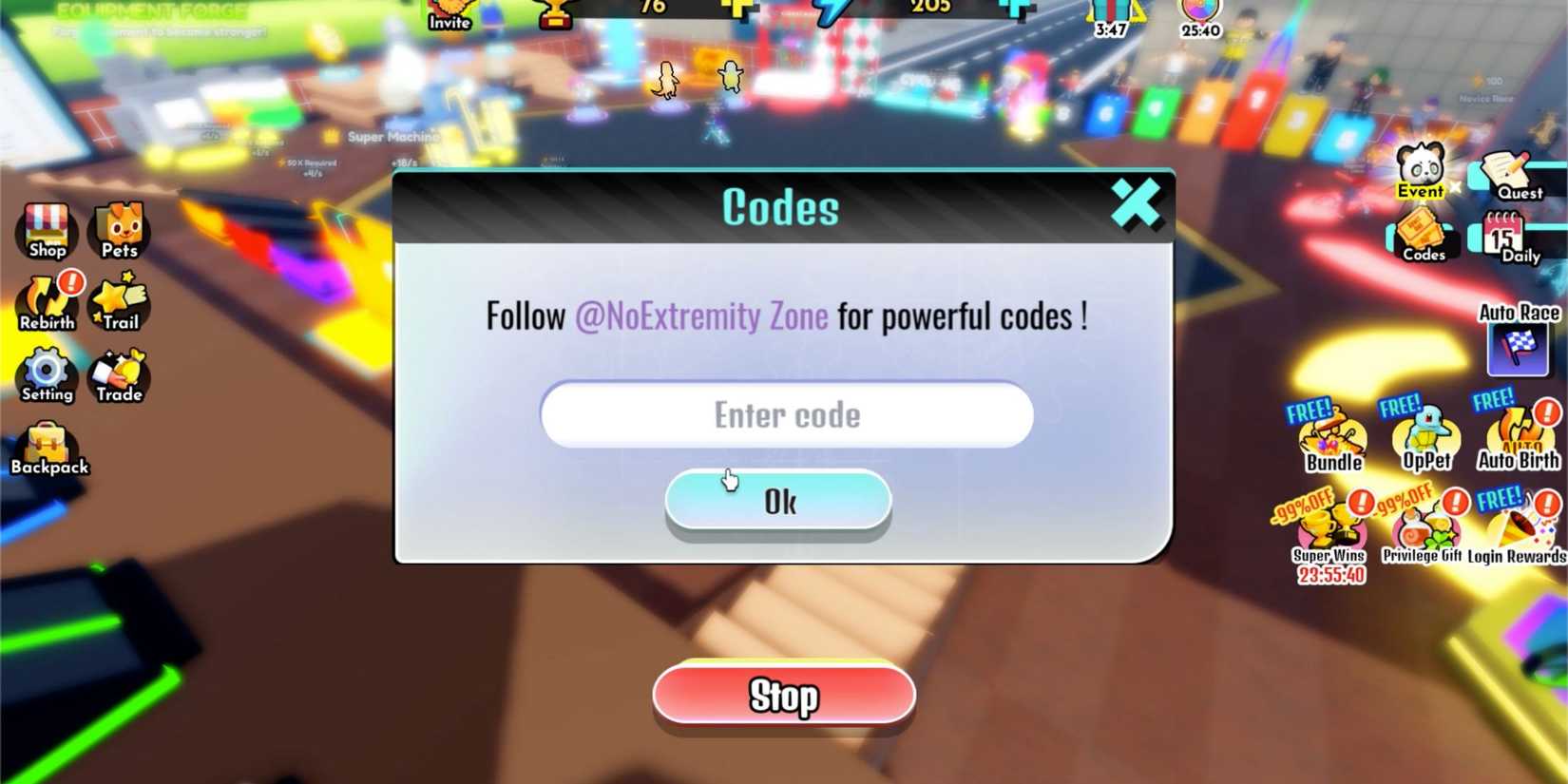 Roblox: Bike Race Simulator Codes