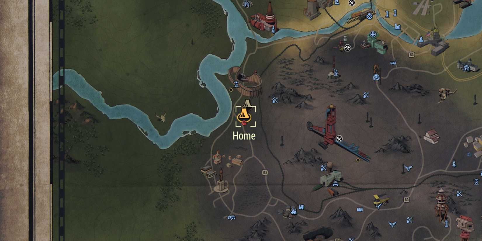 Fallout 76: All Free Fast Travel Locations