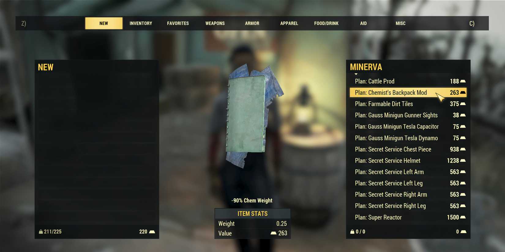 Fallout 76: Where To Get The Chemist Backpack Mod