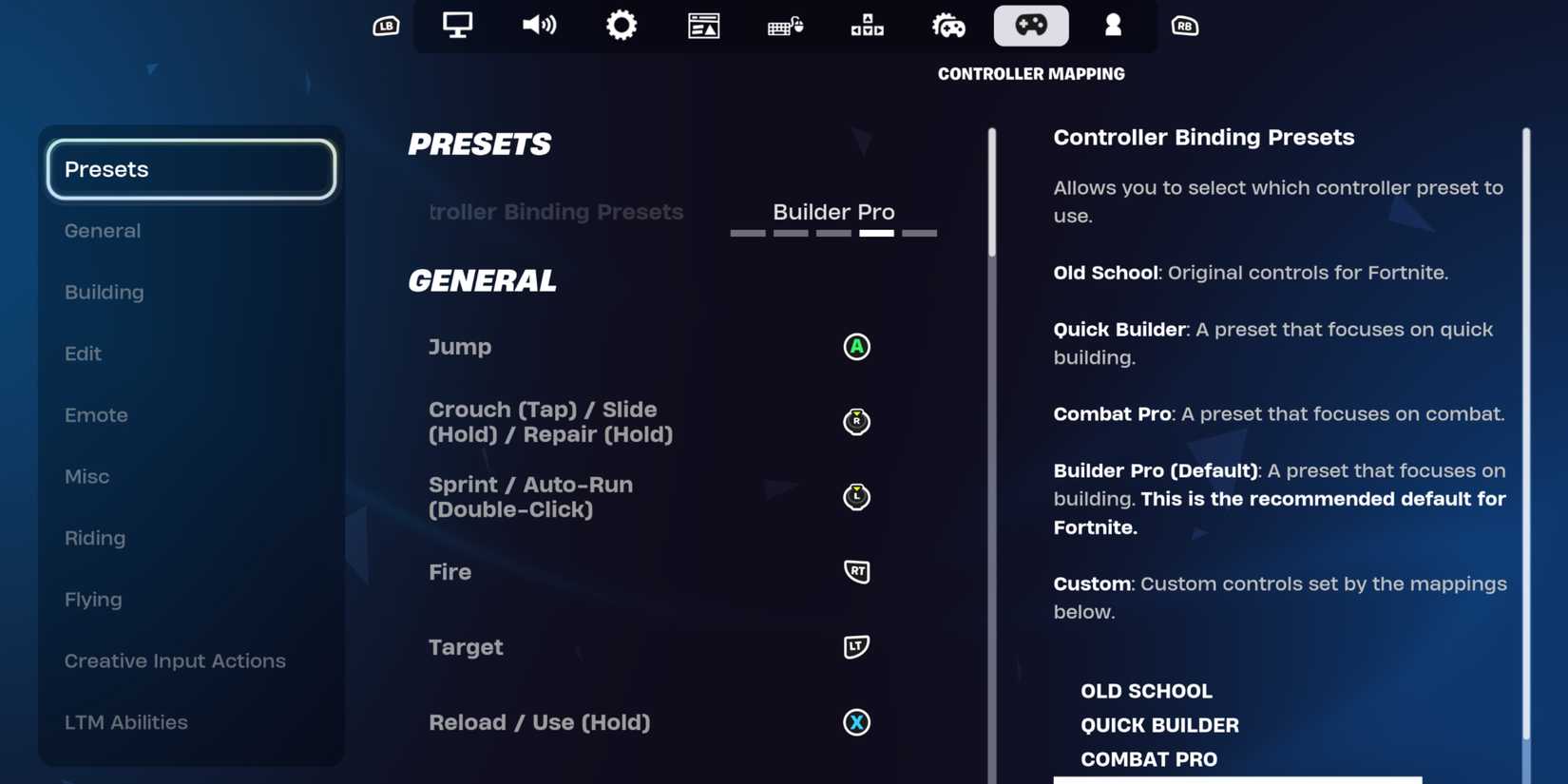 Fortnite: Best Controller Settings