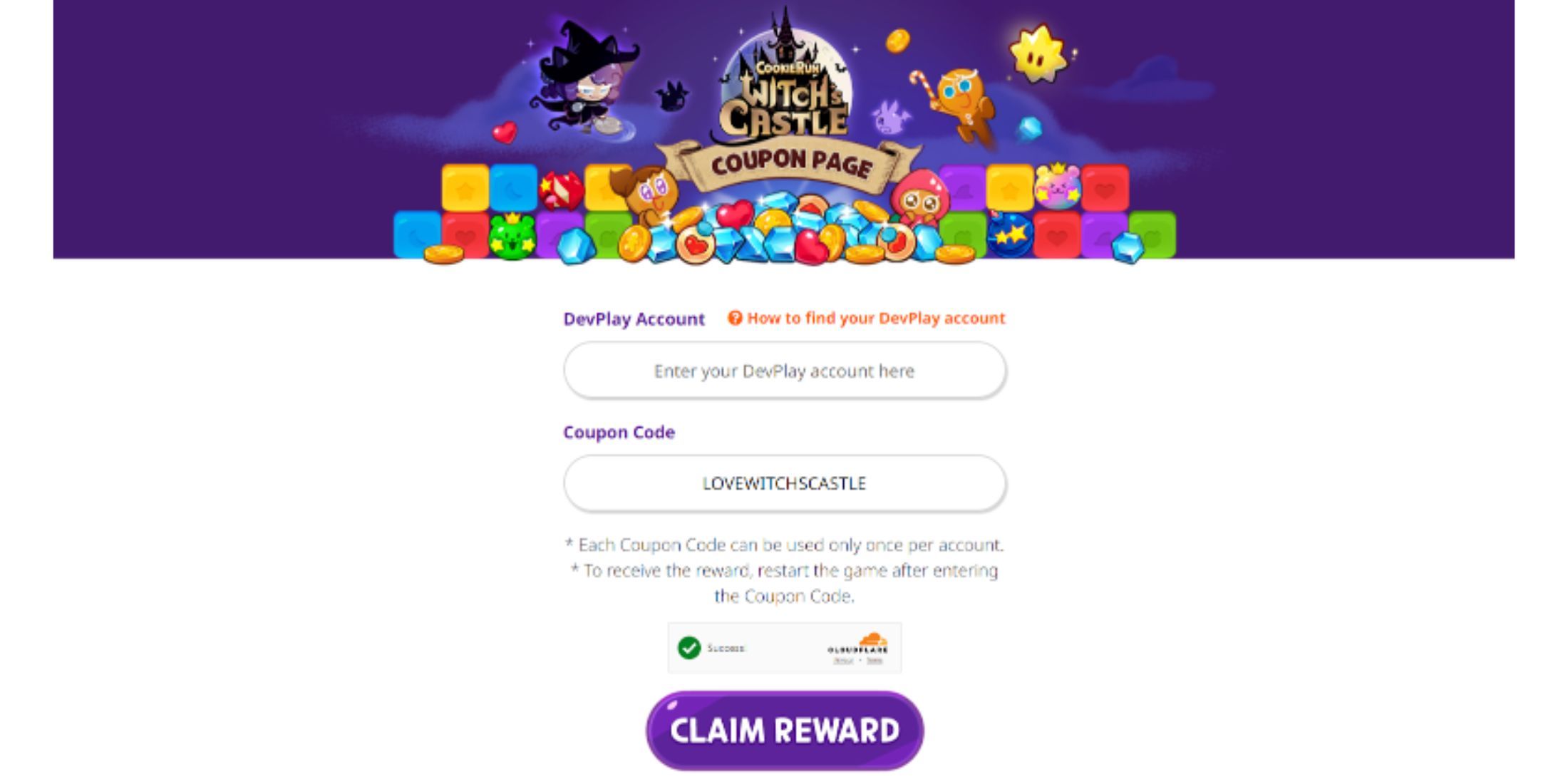 Cookie Run Witch’s Castle Codes