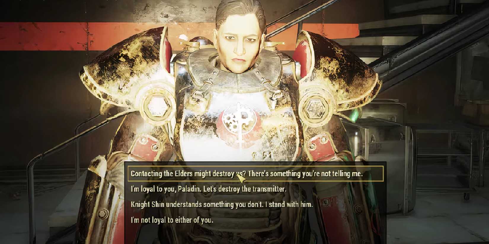 Fallout 76: Should You Side with Paladin Rahmani or Shin?