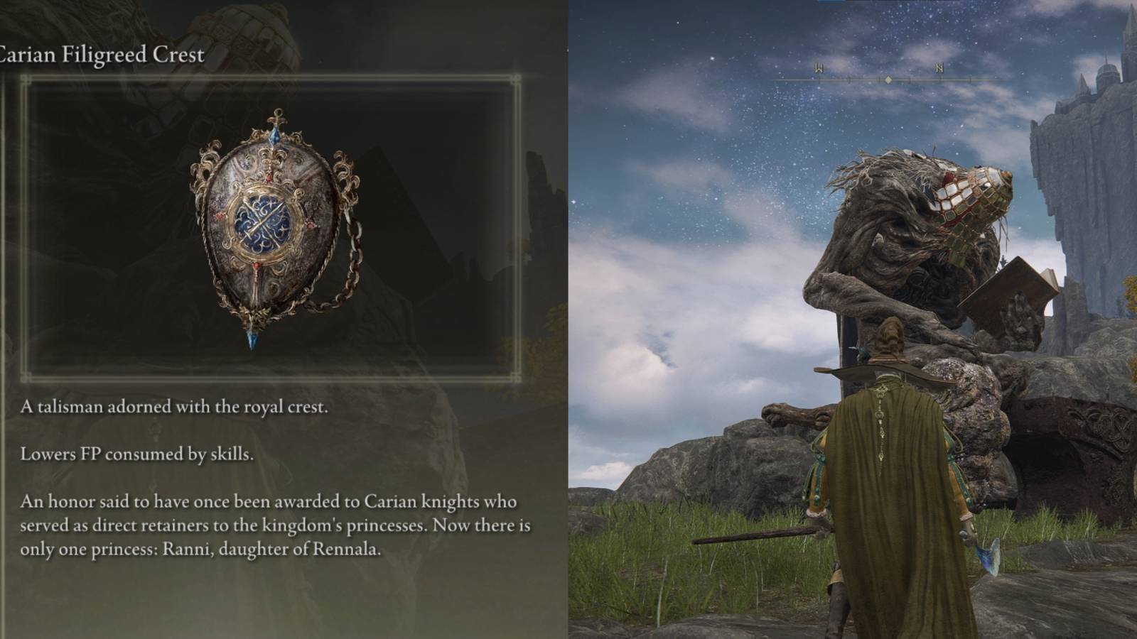 Elden Ring: How to Get Carian Filigreed Crest Talisman