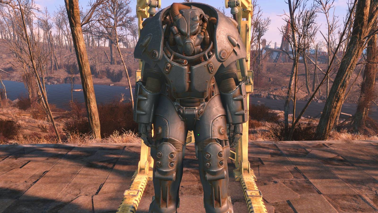 Fallout 4 Player Loses Their Power Armor on Ironside Pirate Ship