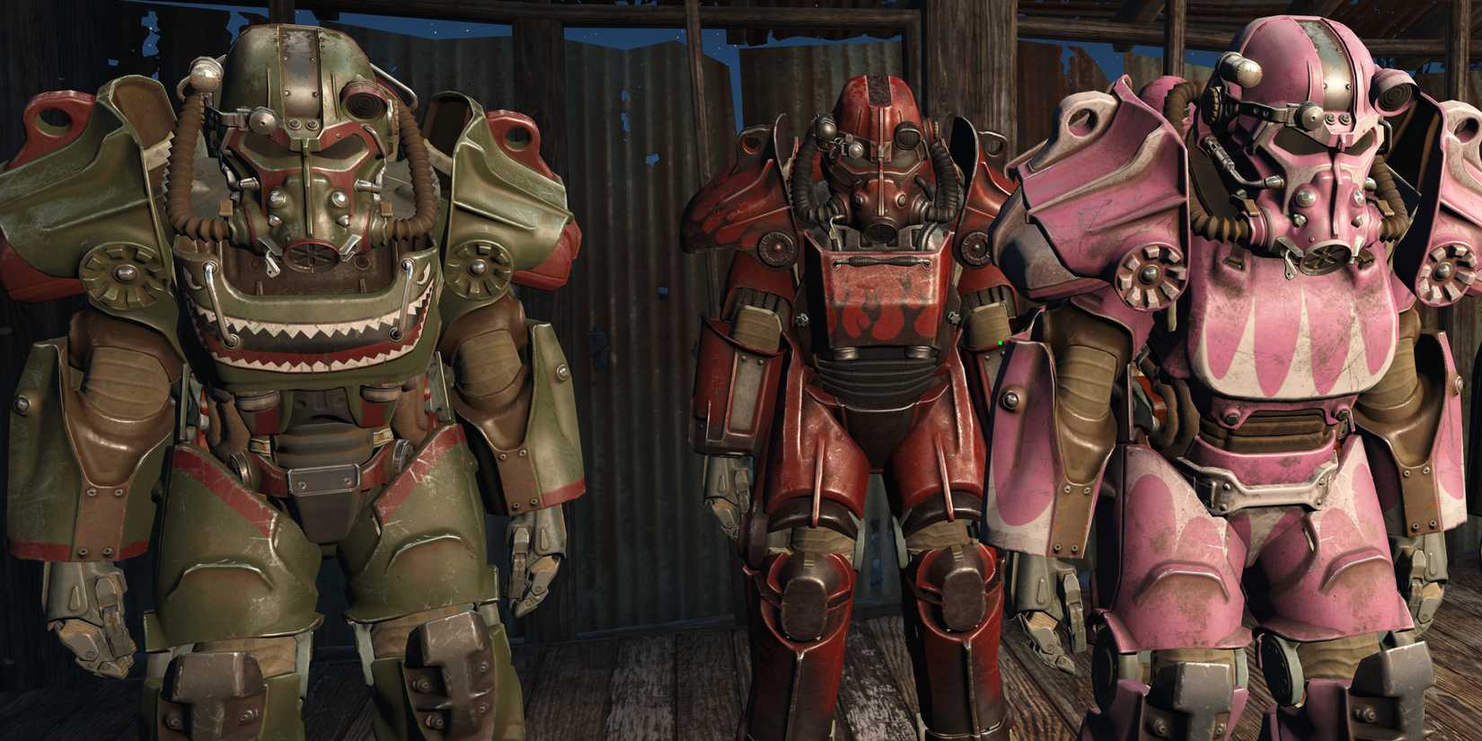 Fallout 4: All Hot Rod Power Armor Paint Jobs