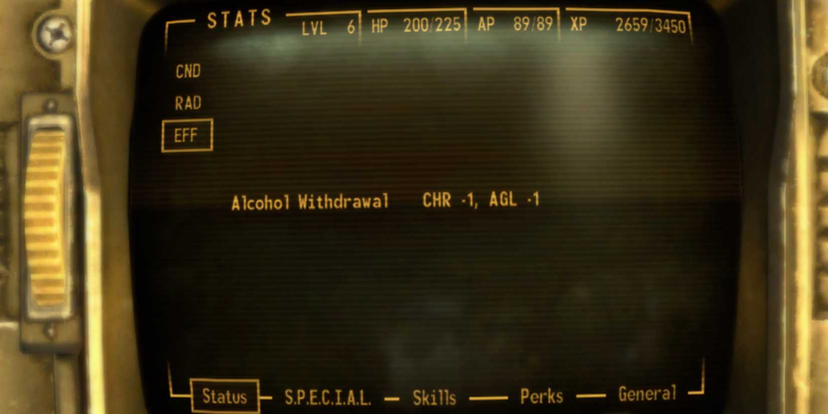 How to Remove Addiction Status in Fallout: New Vegas