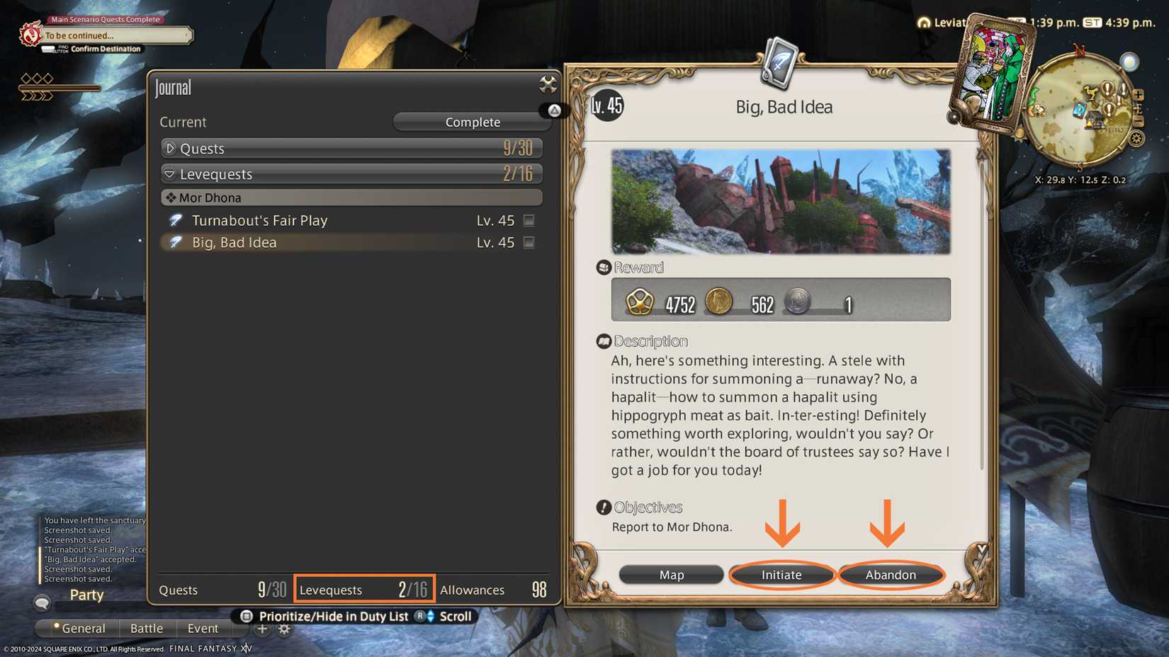 Final Fantasy 14: Levequests Guide