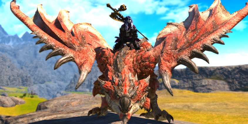 Final Fantasy 14: How To Get The Kamuy Of The Nine Tails Mount