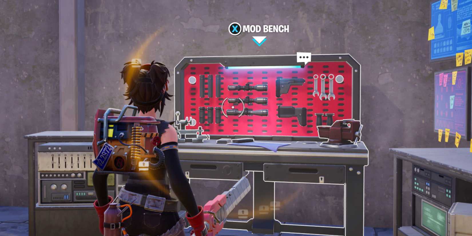 Where to Find Weapon Mod Benches in Fortnite