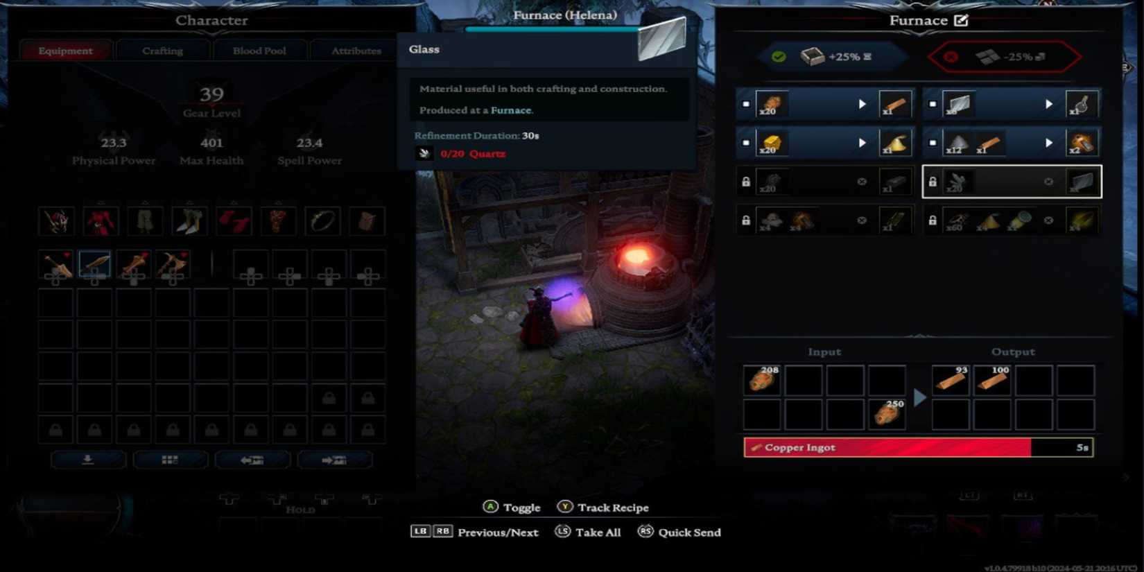 How to Farm Glass in V Rising