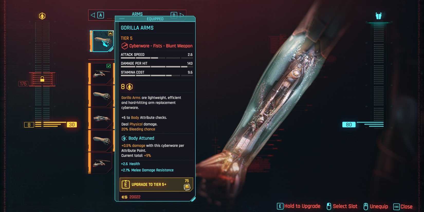 Cyberpunk 2077: The Best Pieces of Cyberware In Every Slot (& Where To ...