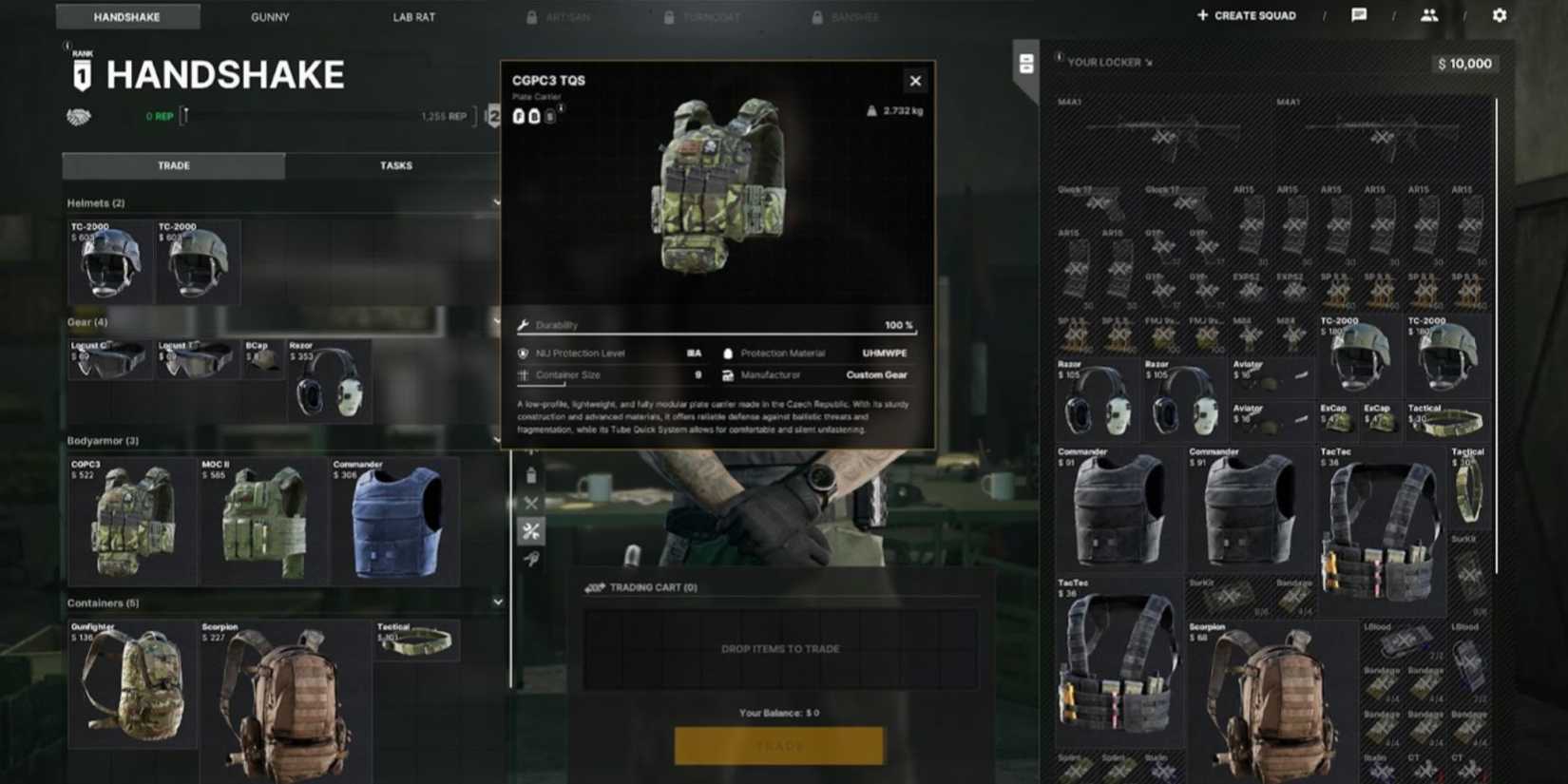 Gray Zone Warfare: Armor Tiers Guide