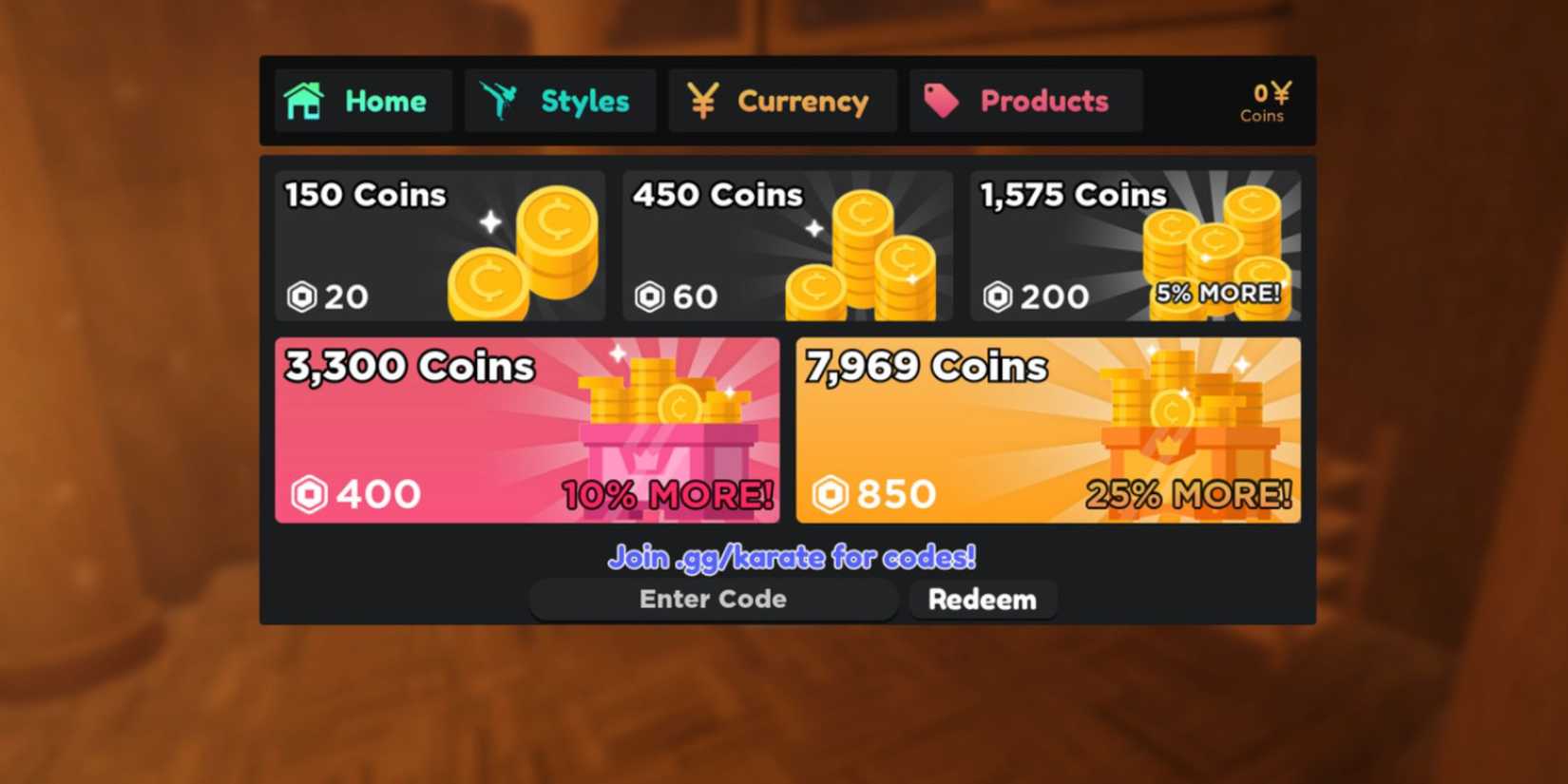 Roblox: Karate Codes